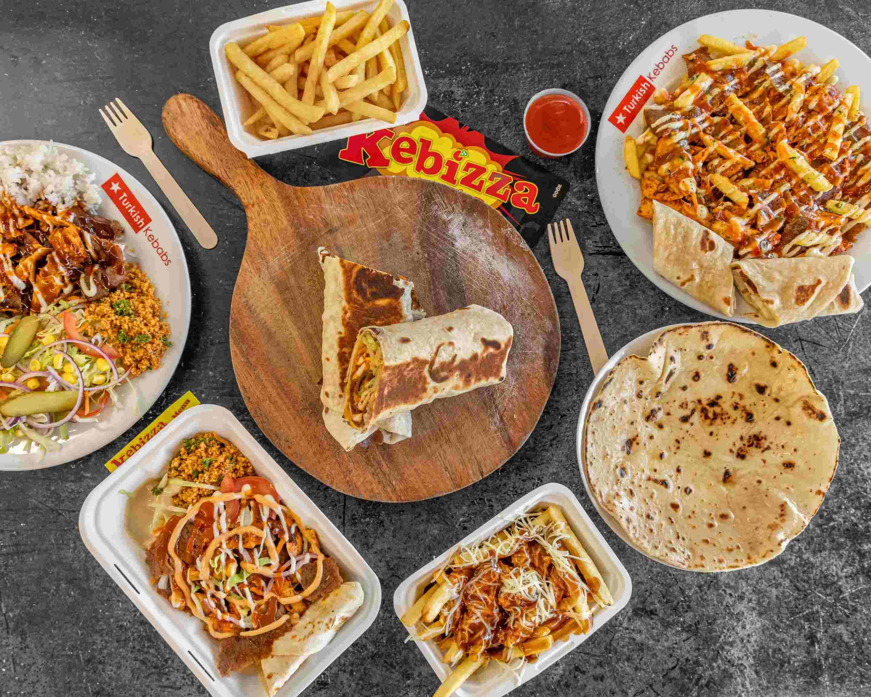 Order Turkish Kebab (Kebizza) delivery online | Christchurch | Takeaway ...
