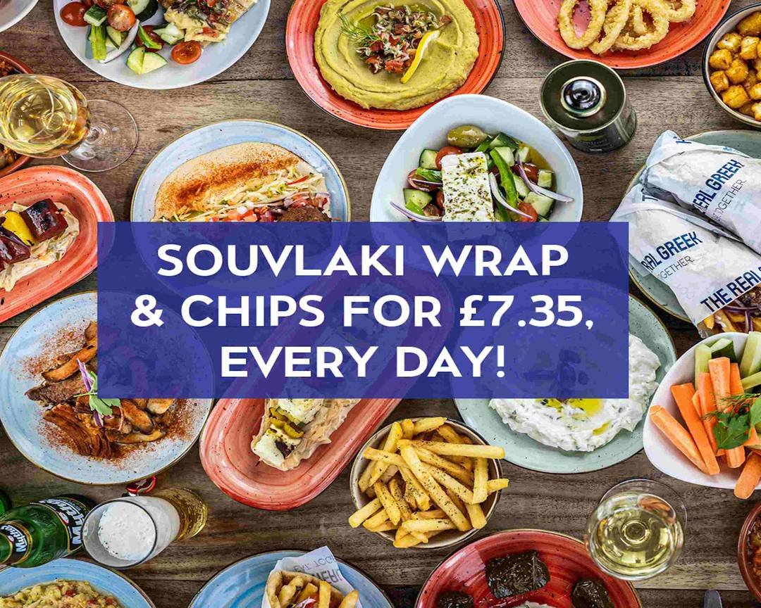 The Real Greek (Gloucester Quays) Menu - Takeaway in Gloucester ...