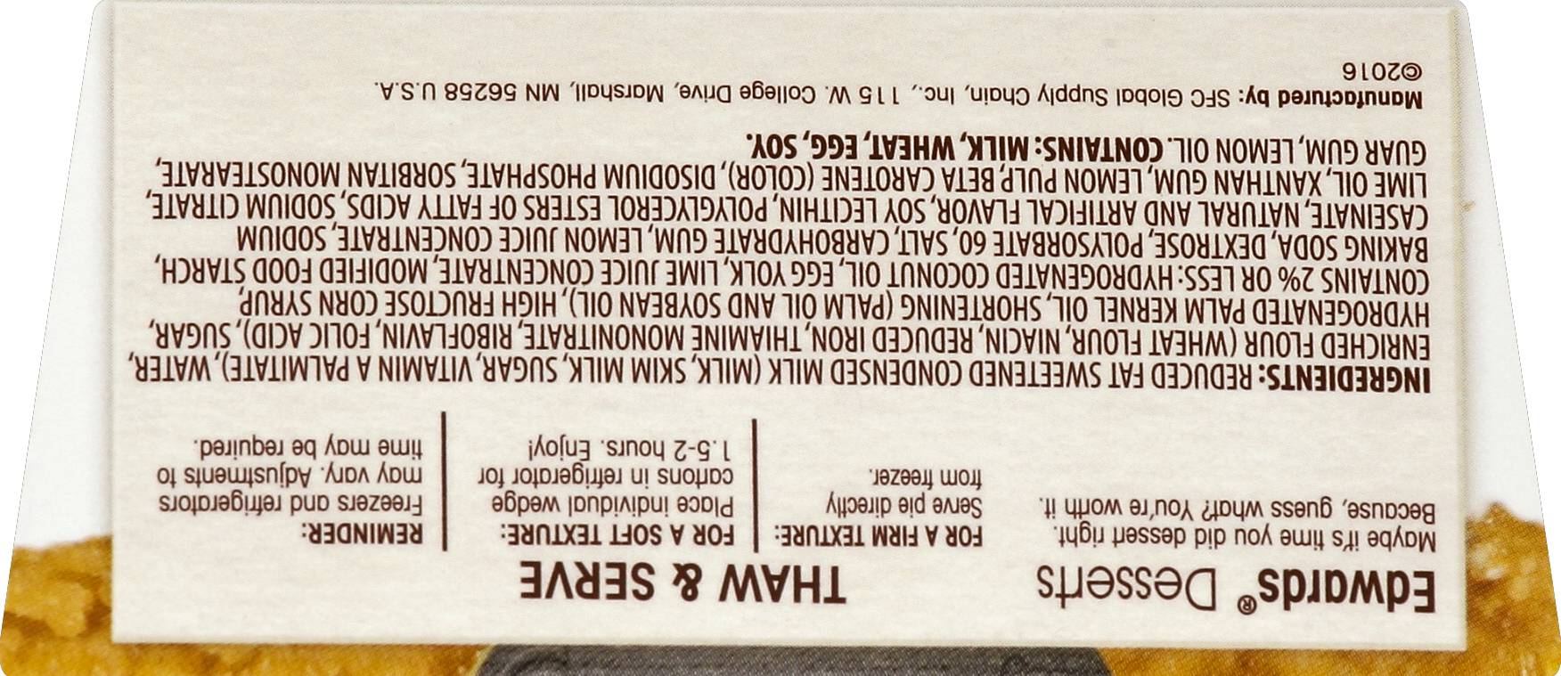 Edwards Key Lime Pie Delivery Near Me | Order Online | Uber Eats