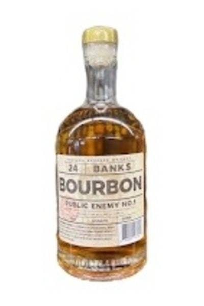 24 Banks Public Enemy Bourbon Whiskey (750 ml) | Delivery Near You ...