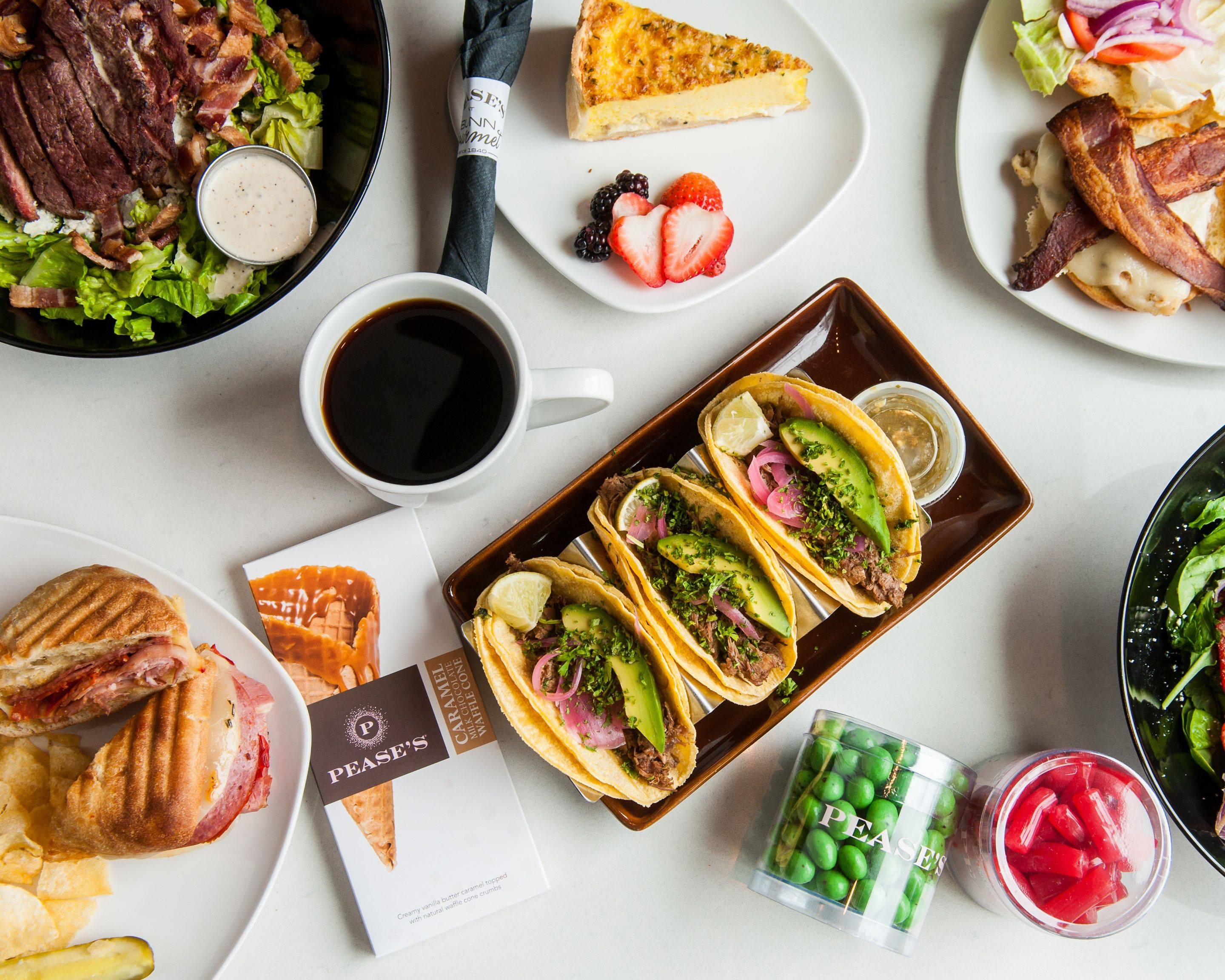 Pease's at Bunn Gourmet Menu Springfield • Order Pease's at Bunn ...