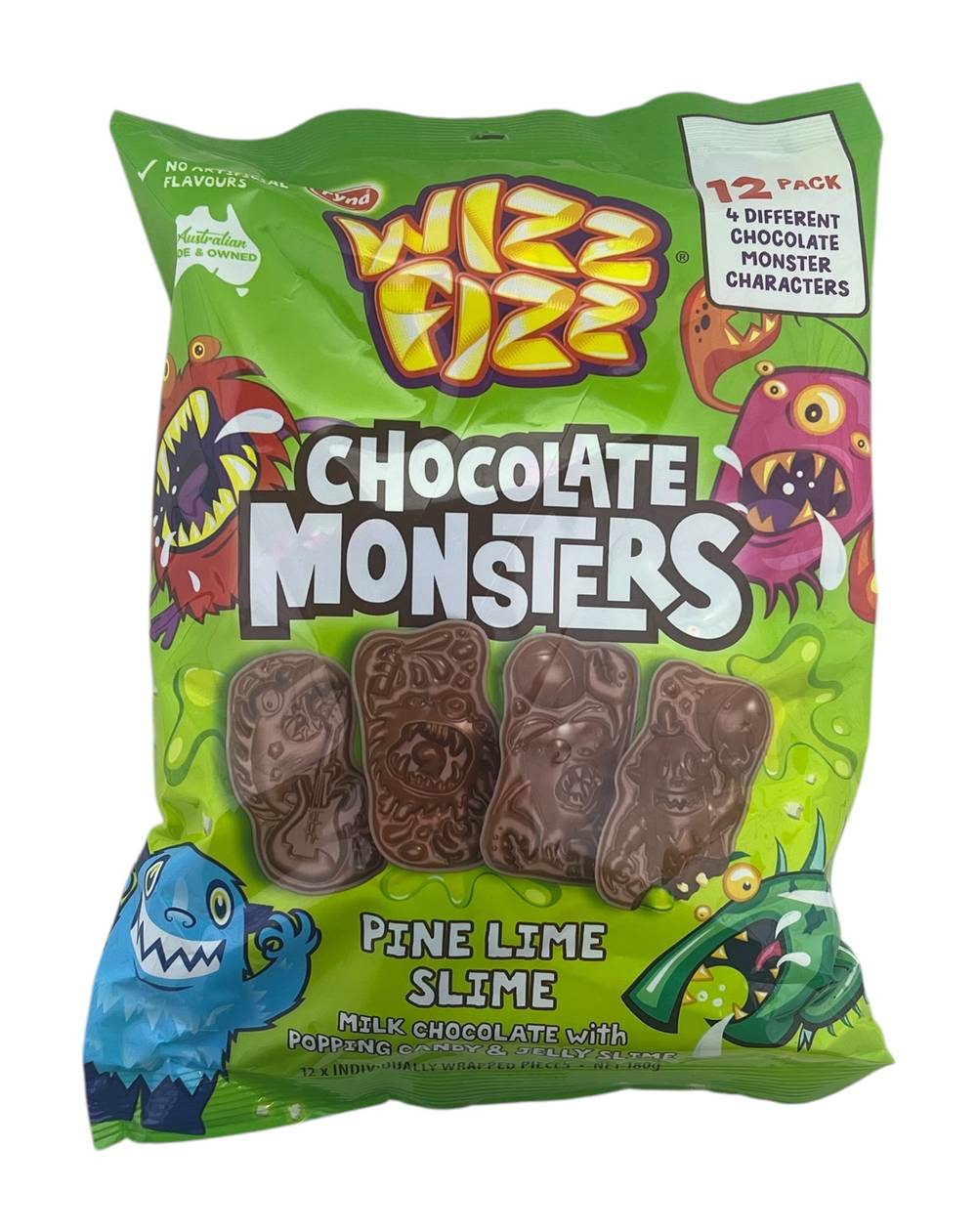 Wizz Fizz Chocolate Monsters Popping Candy Delivery Near Me | Order ...