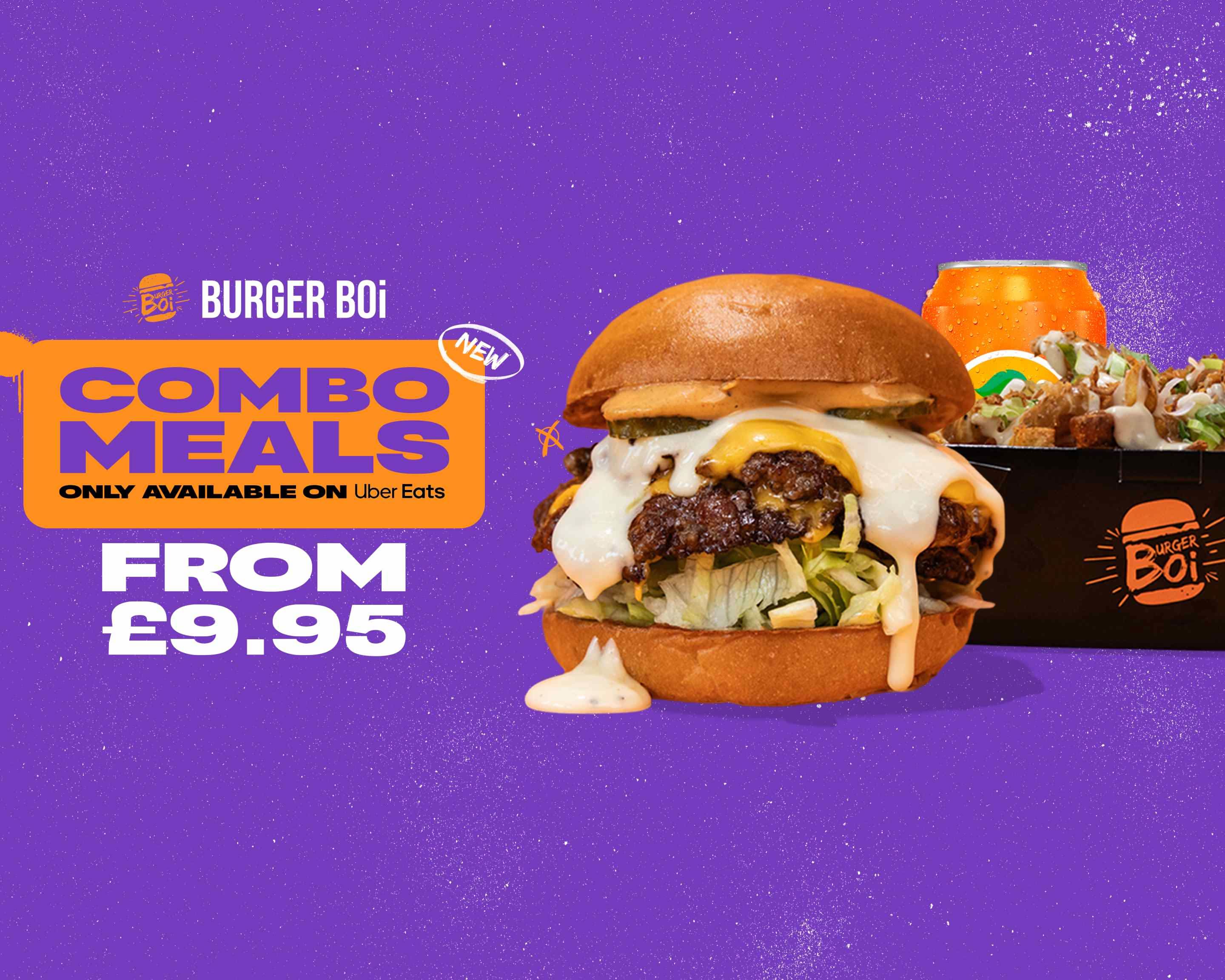 Burger Boi (Dudley) Menu & Prices - Dudley Delivery - Order with Uber Eats
