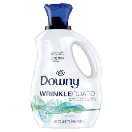 Downy Wrinkleguard Liquid Fabric Softener and Conditioner, Unscented ...