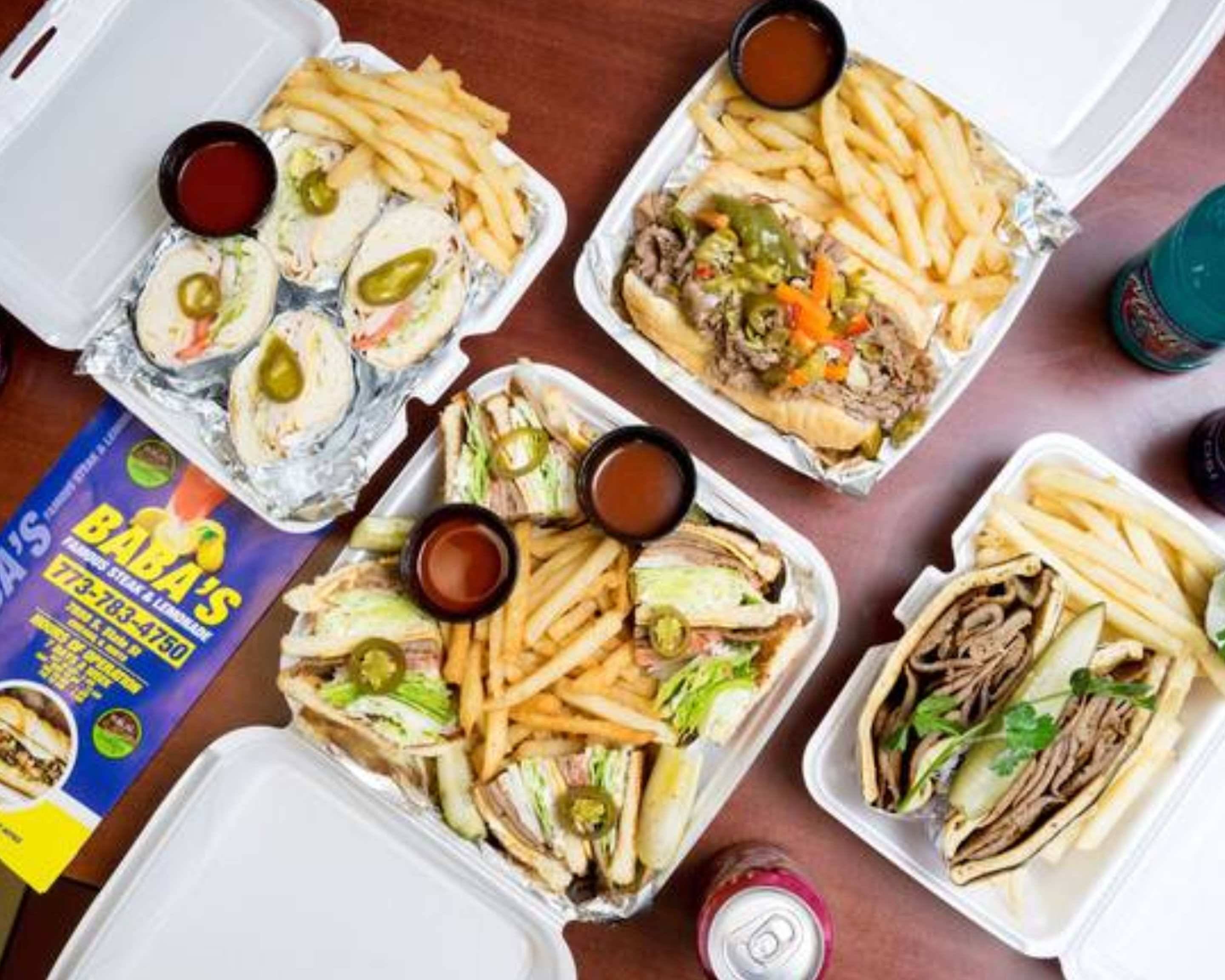 Order Baba's Famous Steak and Lemonade (Cottage Grove) - Menu & Prices ...