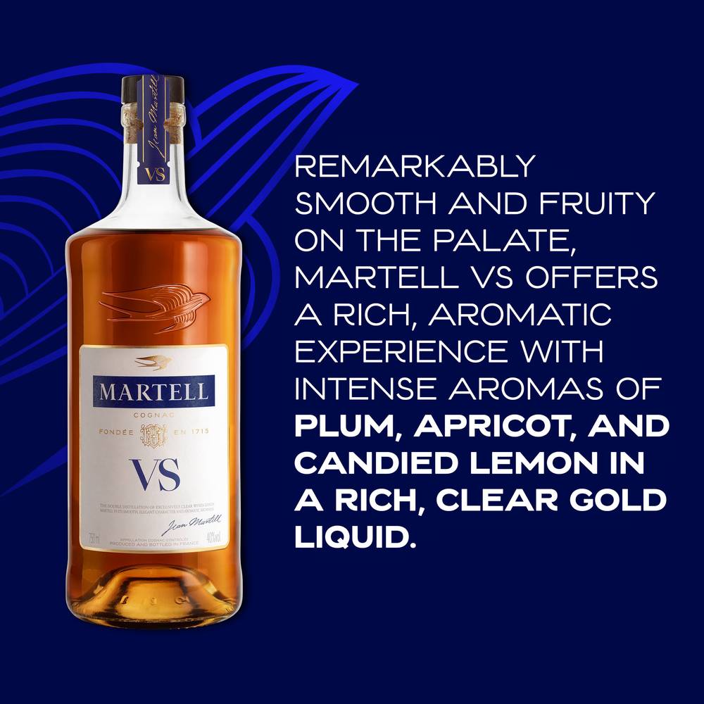Martell Vs Single Distillery Cognac - Delivery in Under an Hour ...