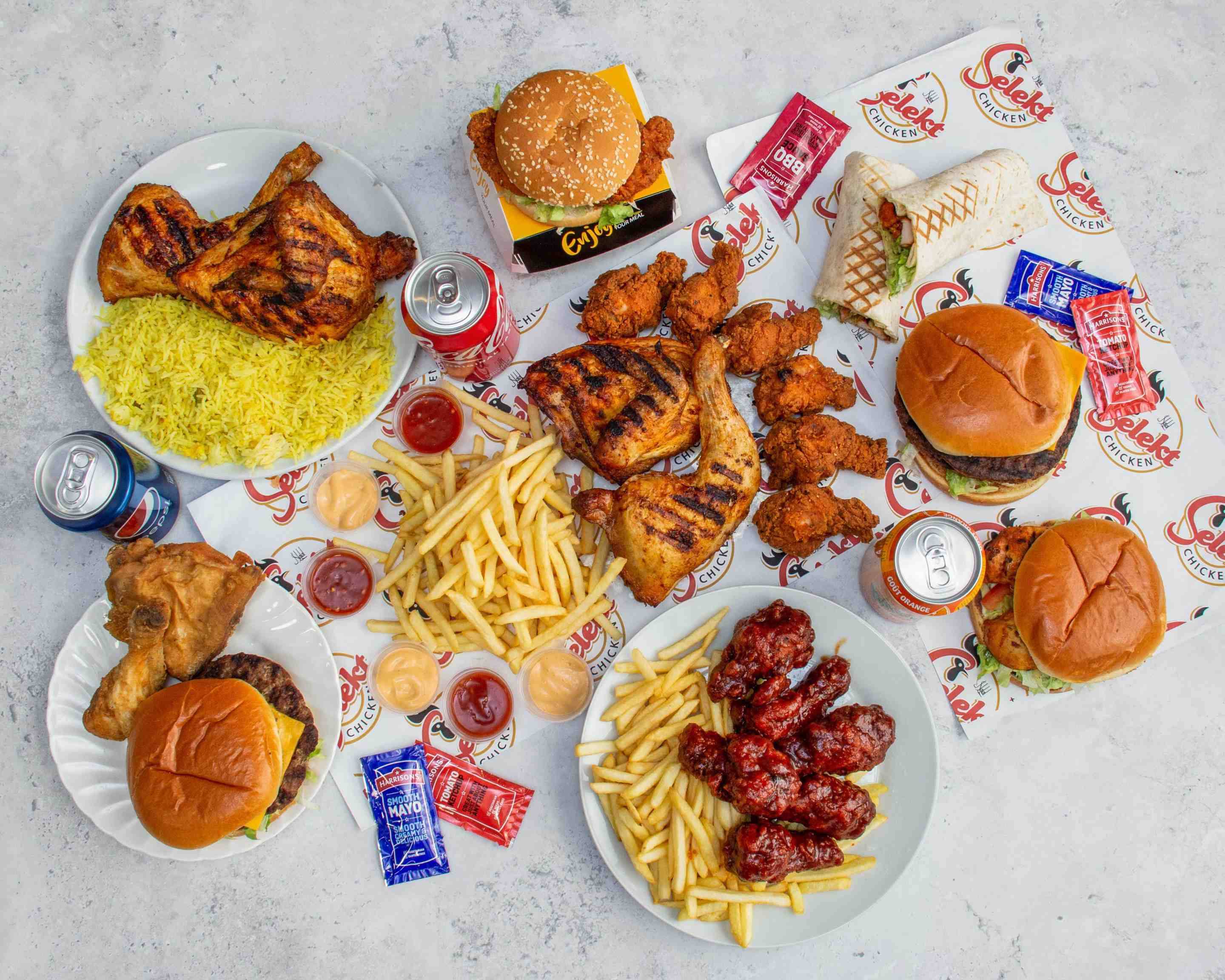 Selekt Chicken Menu - Takeaway in Brighton and Sussex | Delivery menu ...