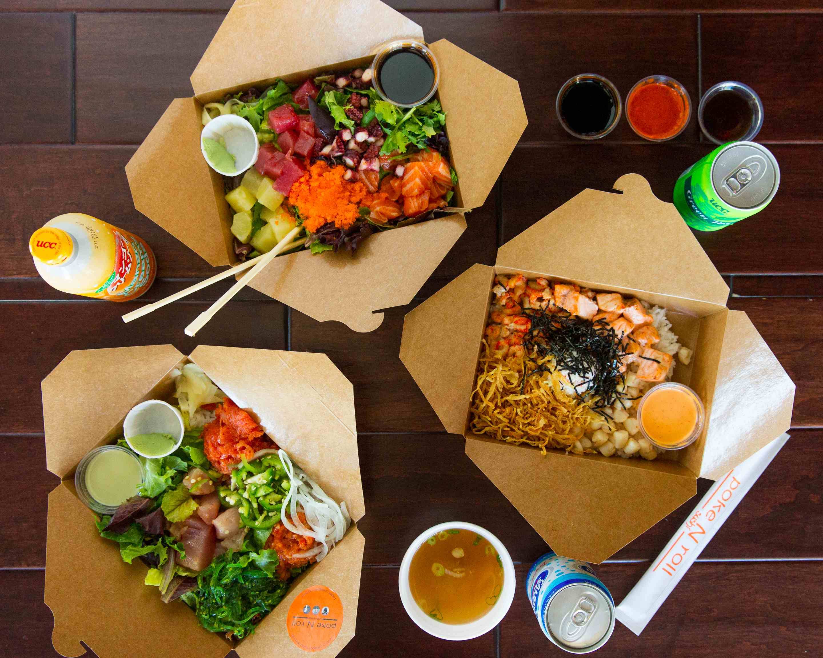 Order Poke N Roll Sushi Delivery in Glendale | Menu & Prices | Uber Eats