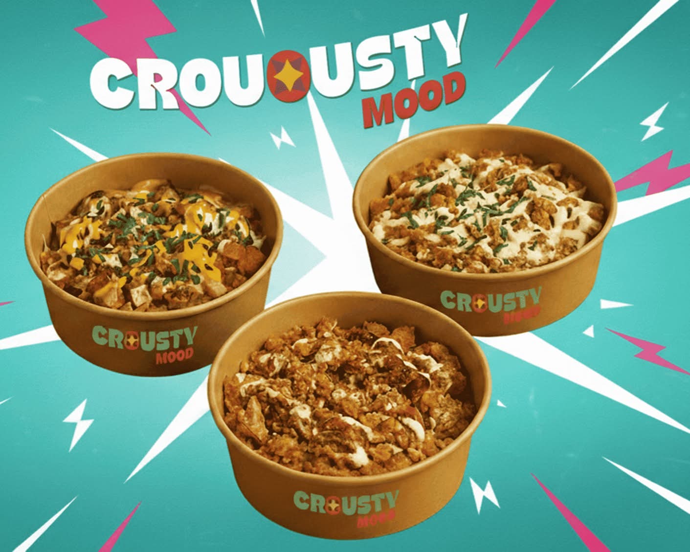 Crousty Mood - Rennes menu, offres et prix - Livraison à Rennes - Uber Eats