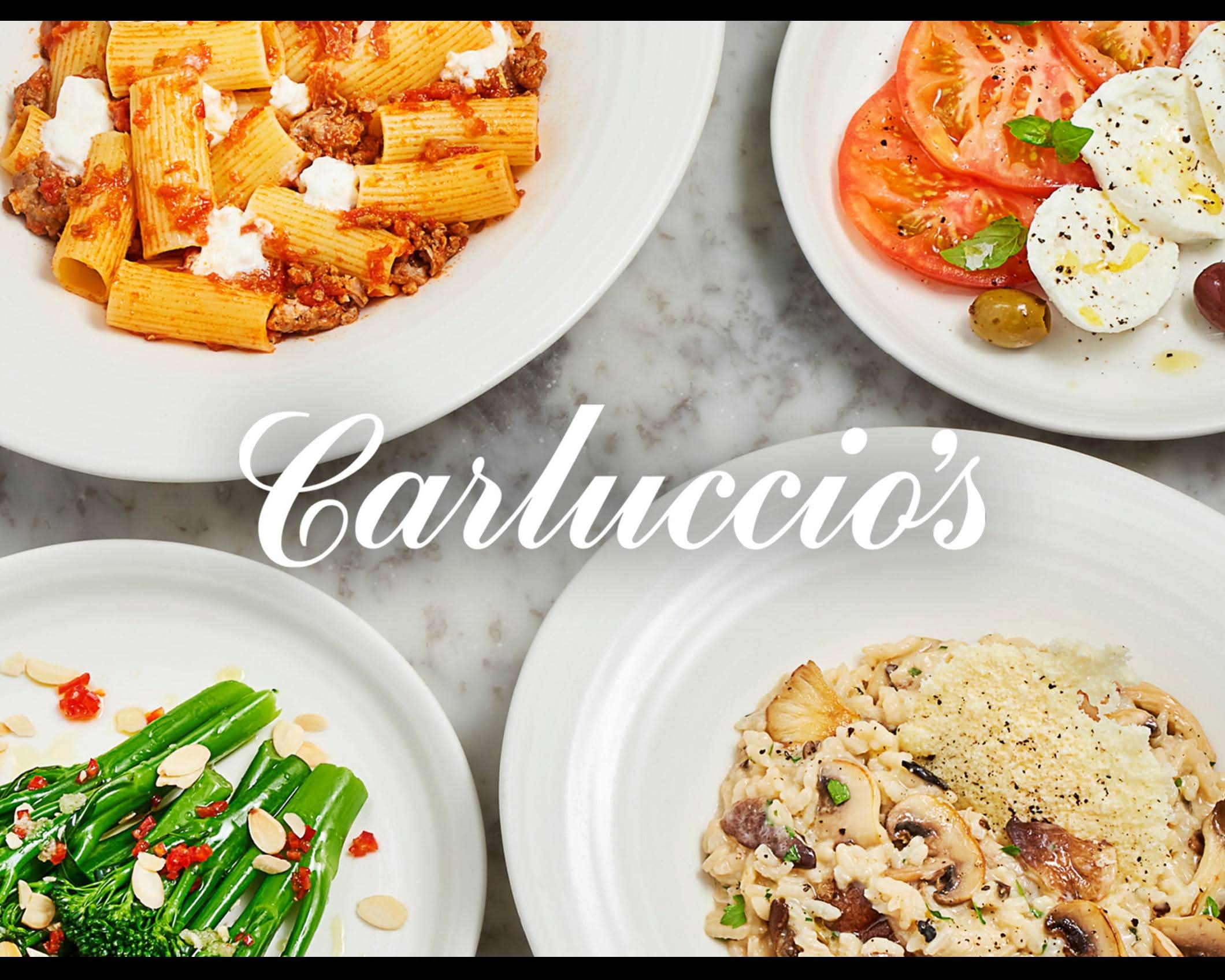 Carluccio's St Pancras Menu Deals & Prices - London Delivery - Order ...
