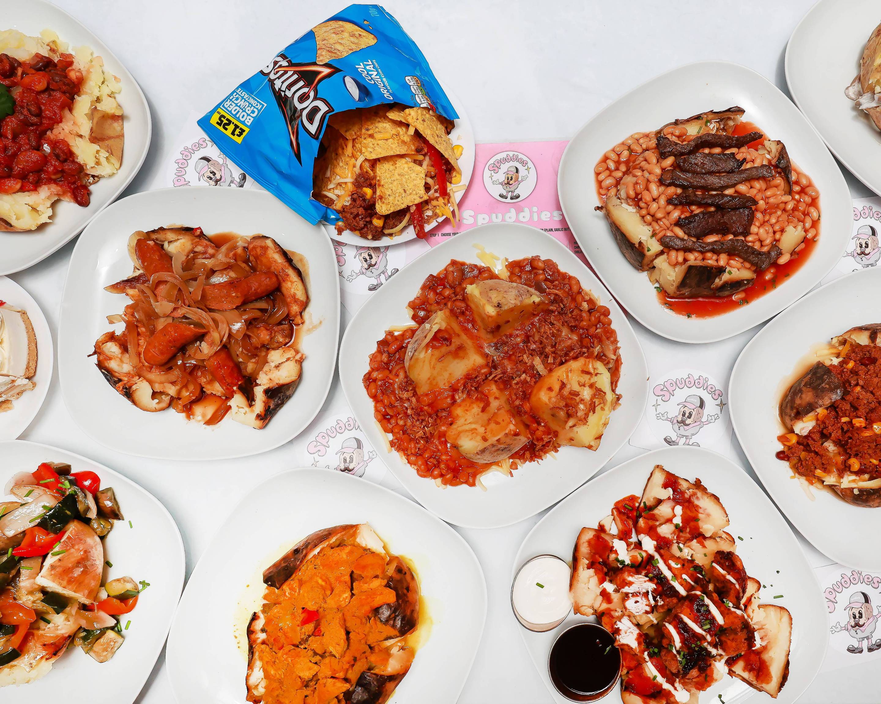 Spuddies Menu - Takeaway in London | Delivery menu & prices | Uber Eats