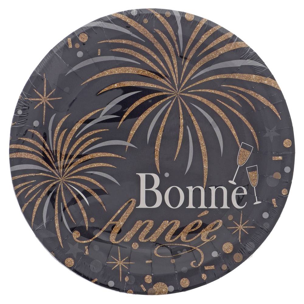 Dollarama Bonne Annee Paper Plates - Delivery in Under an Hour | Uber Eats