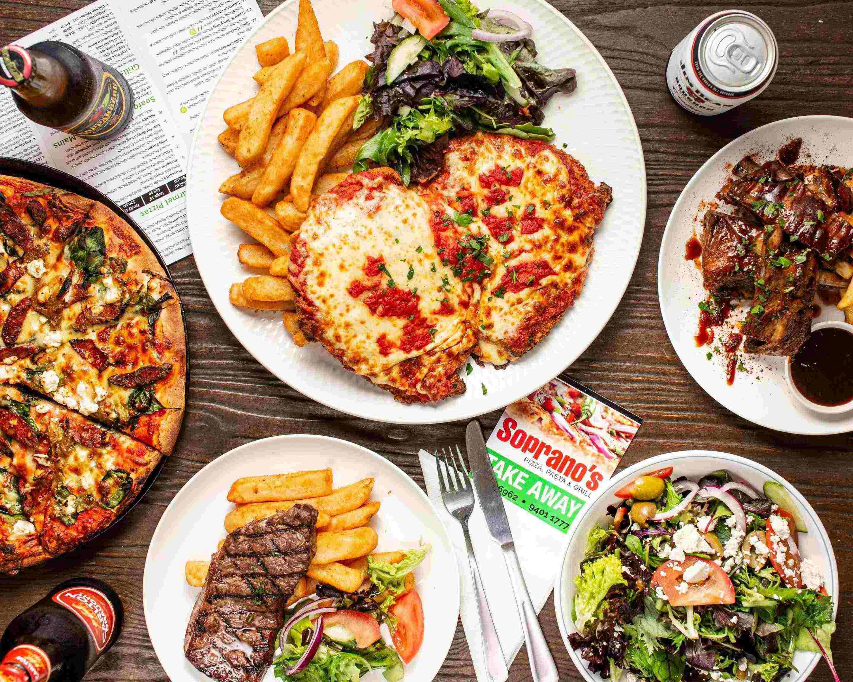 Soprano's Pizza Pasta & Grill (Traralgon) Menu Takeout in Latrobe ...