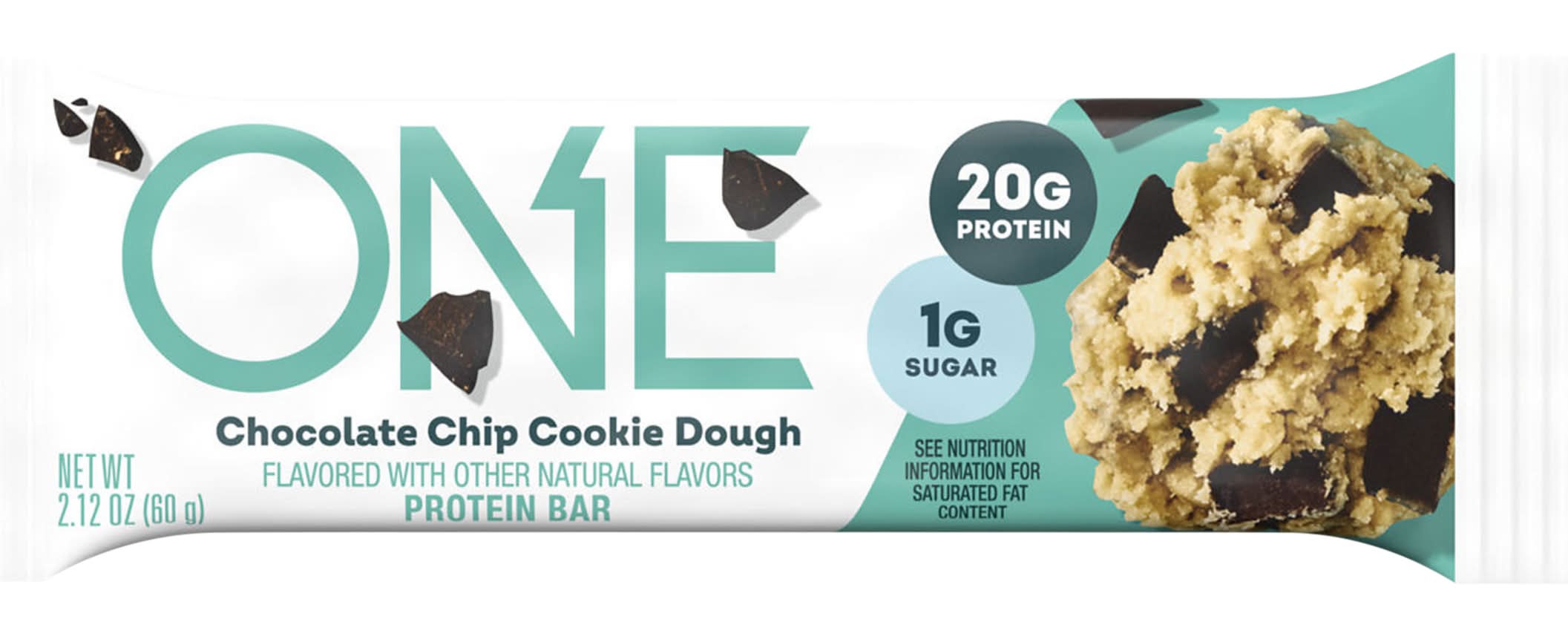 One Chocolate Chip Cookie Dough Protein Bar (2.1 oz) | Postmates