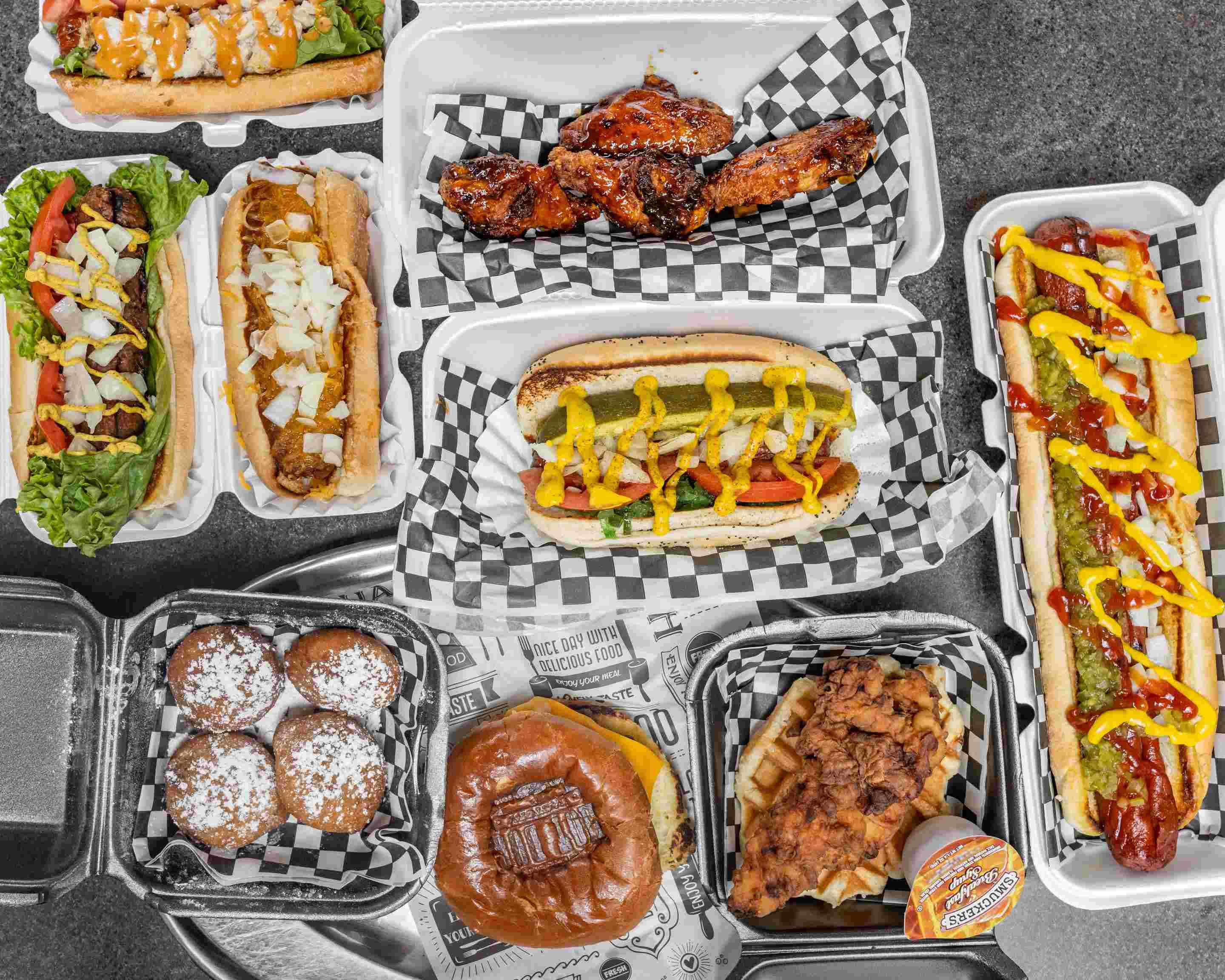 Order The Original Hot Dog Factory Menu Delivery【Menu & Prices】| Mentor ...