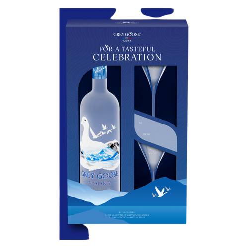 Grey Goose Vodka Gift Set - Last minute Delivery For Christmas | 1 hour ...