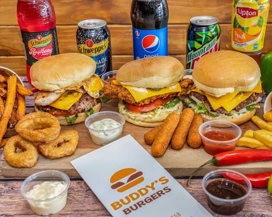 Order Buddy’s Burgers | Menu & Prices | Brisbane Delivery | Uber Eats