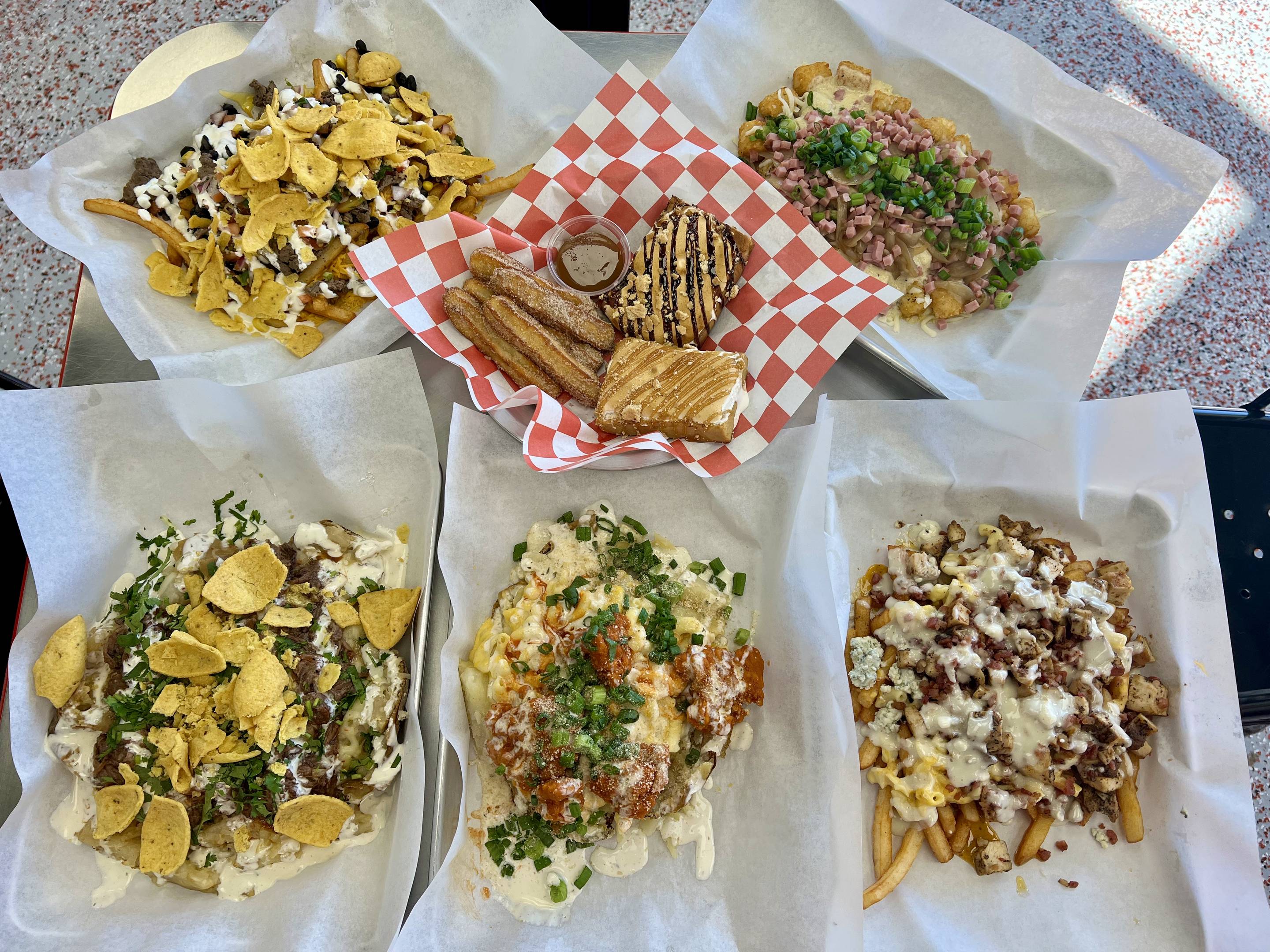 Order Spuds Potato Bar Menu Delivery in Montgomery | Menu & Prices ...