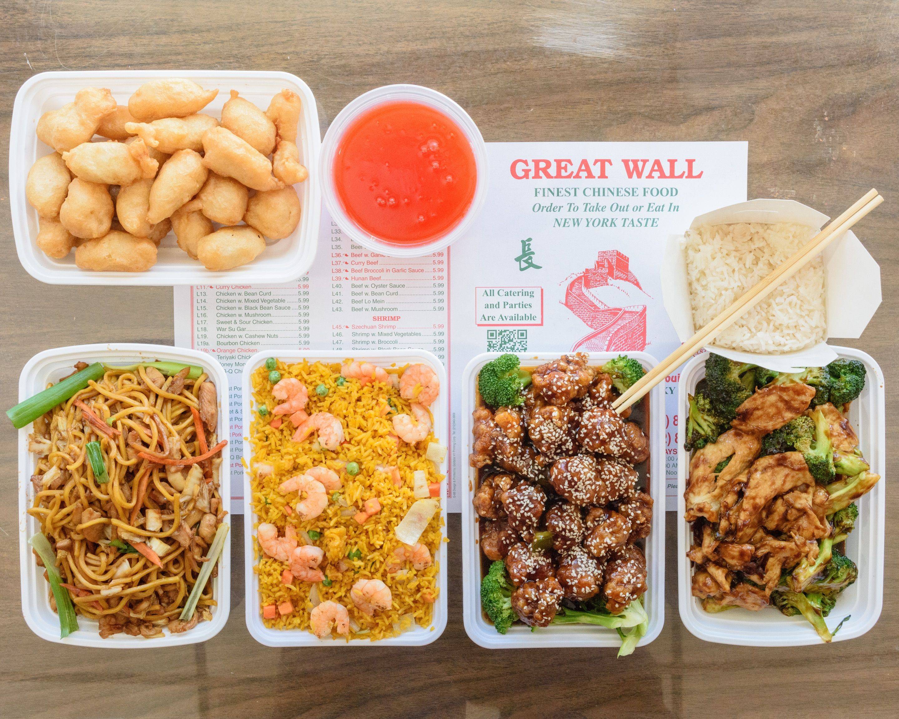 Great Wall Food Menu Great Wall Chinese Restaurant | Online Order