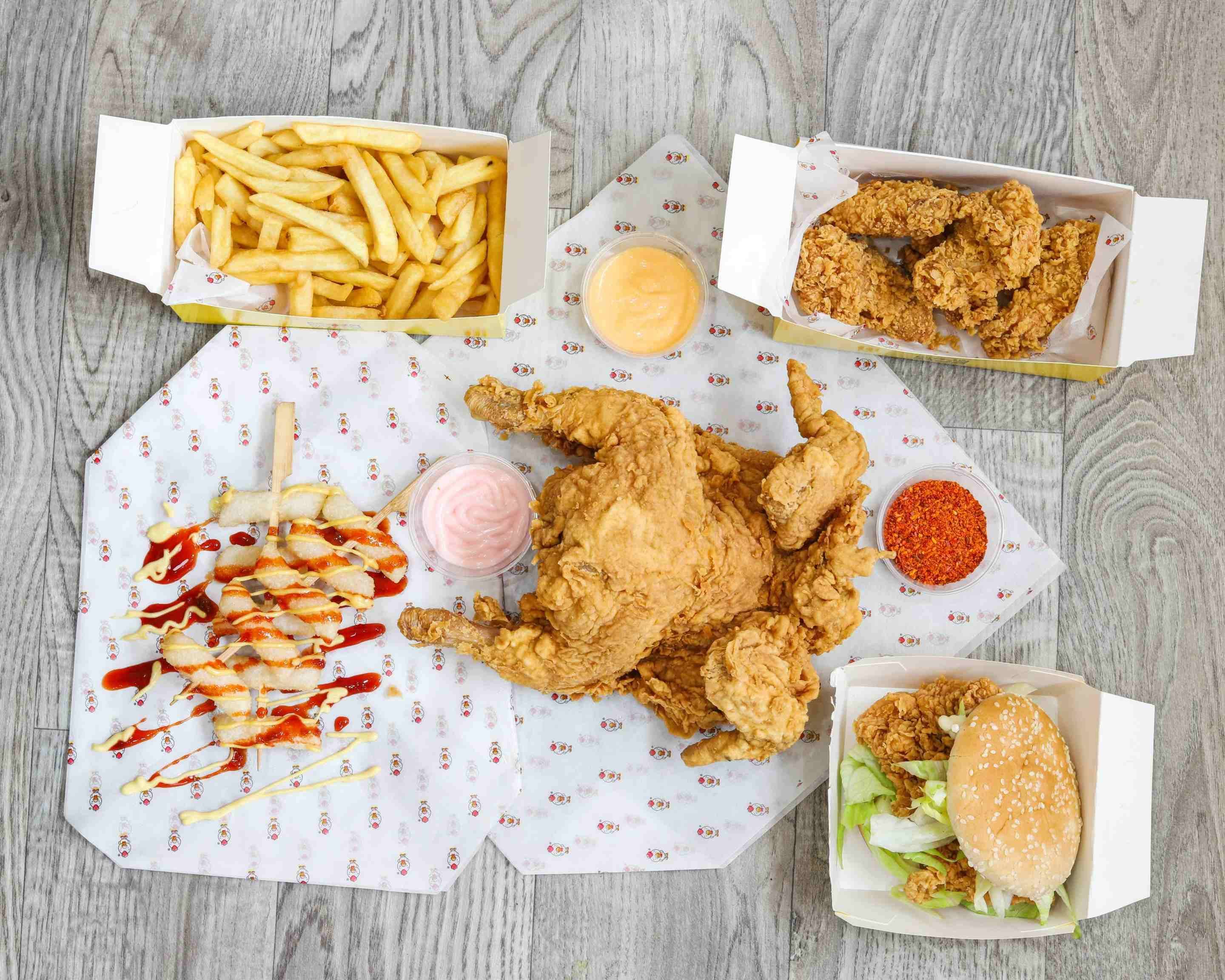 Whole Fried Chicken WFC Menu & Prices - Glasgow Delivery - Order with ...