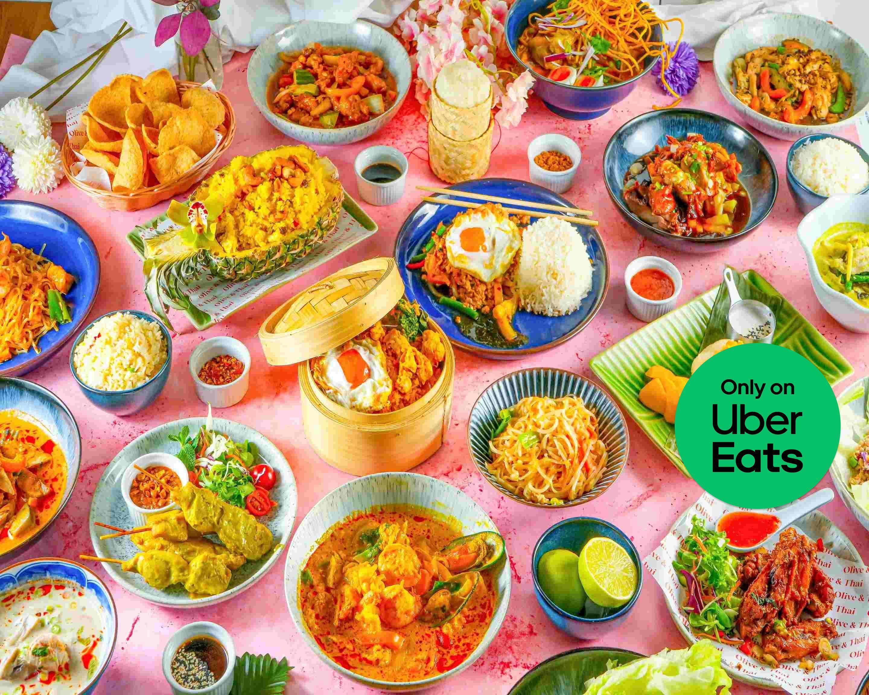 Olive & Thai Menu - Takeaway in Leeds | Delivery menu & prices | Uber Eats