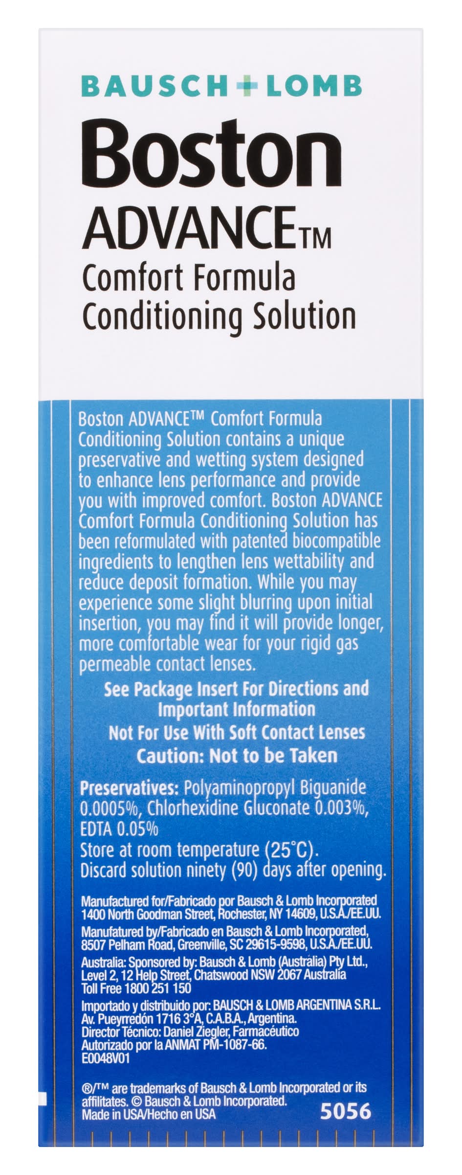 Plantillas Boston Advance Comfort Formula Conditioning Solution ...