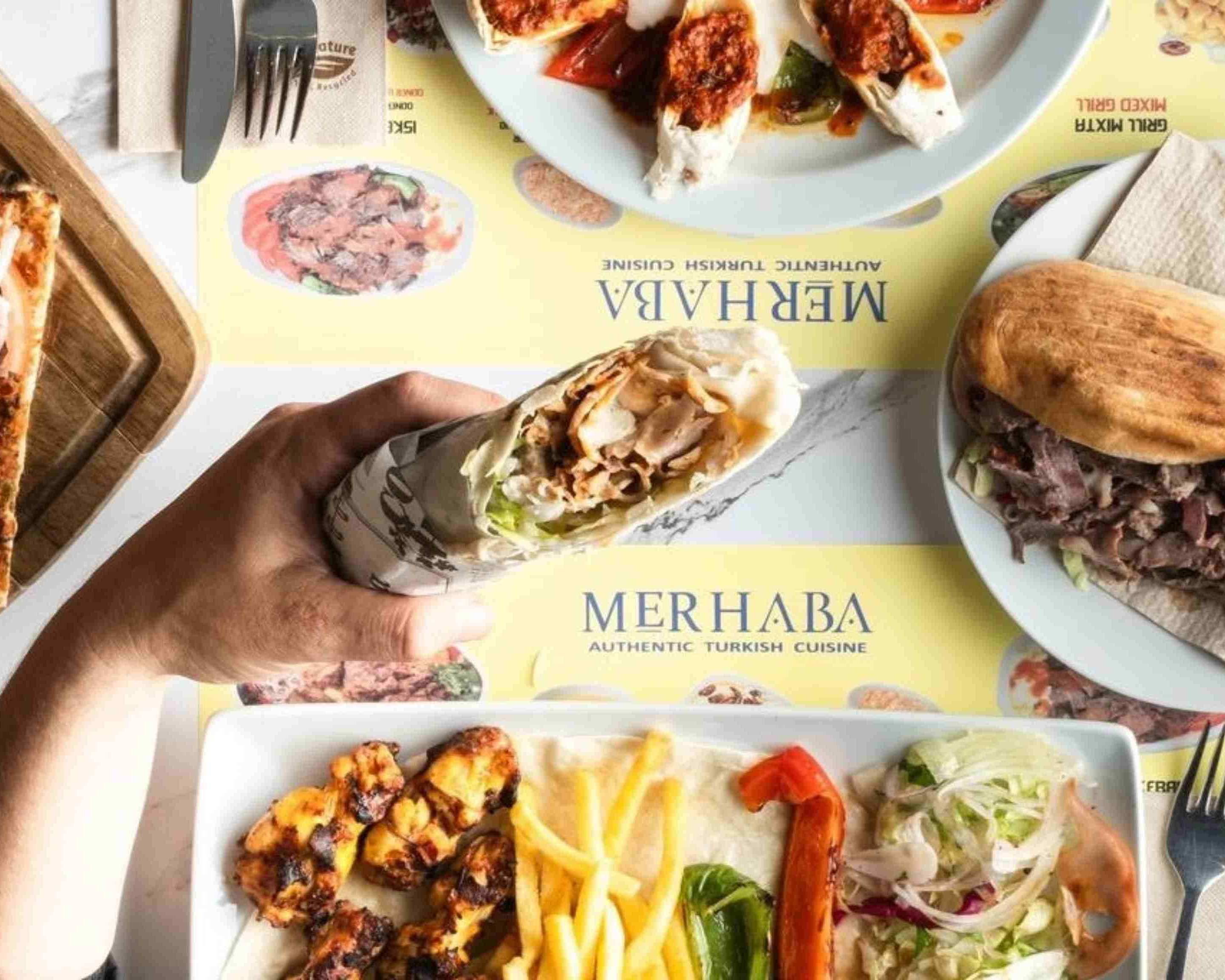 Restaurante MERHABA Menú a Domicilio【Menú y Precios】Barcelona | Uber Eats