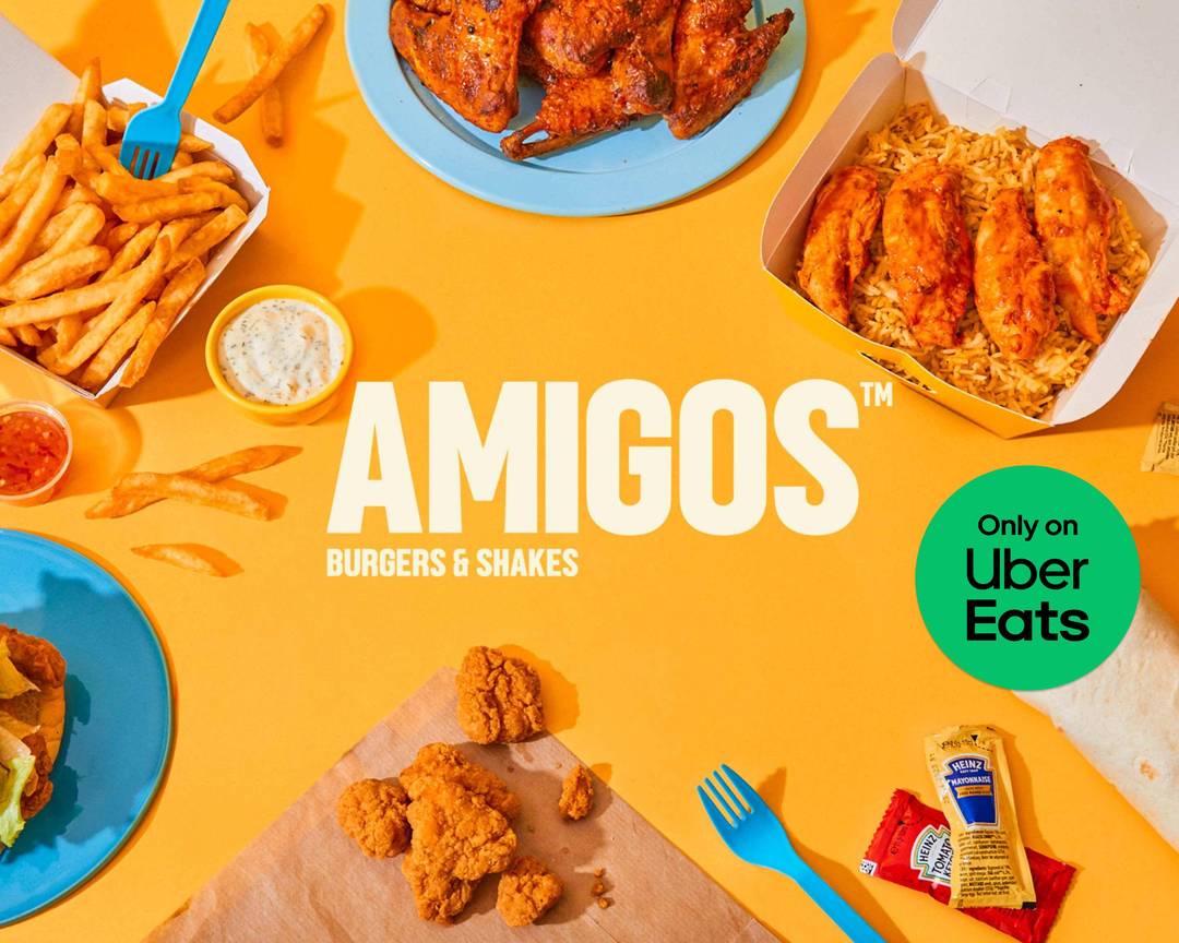 Amigos Burgers & Shakes (Feltham) Menu - Takeaway in London | Delivery ...