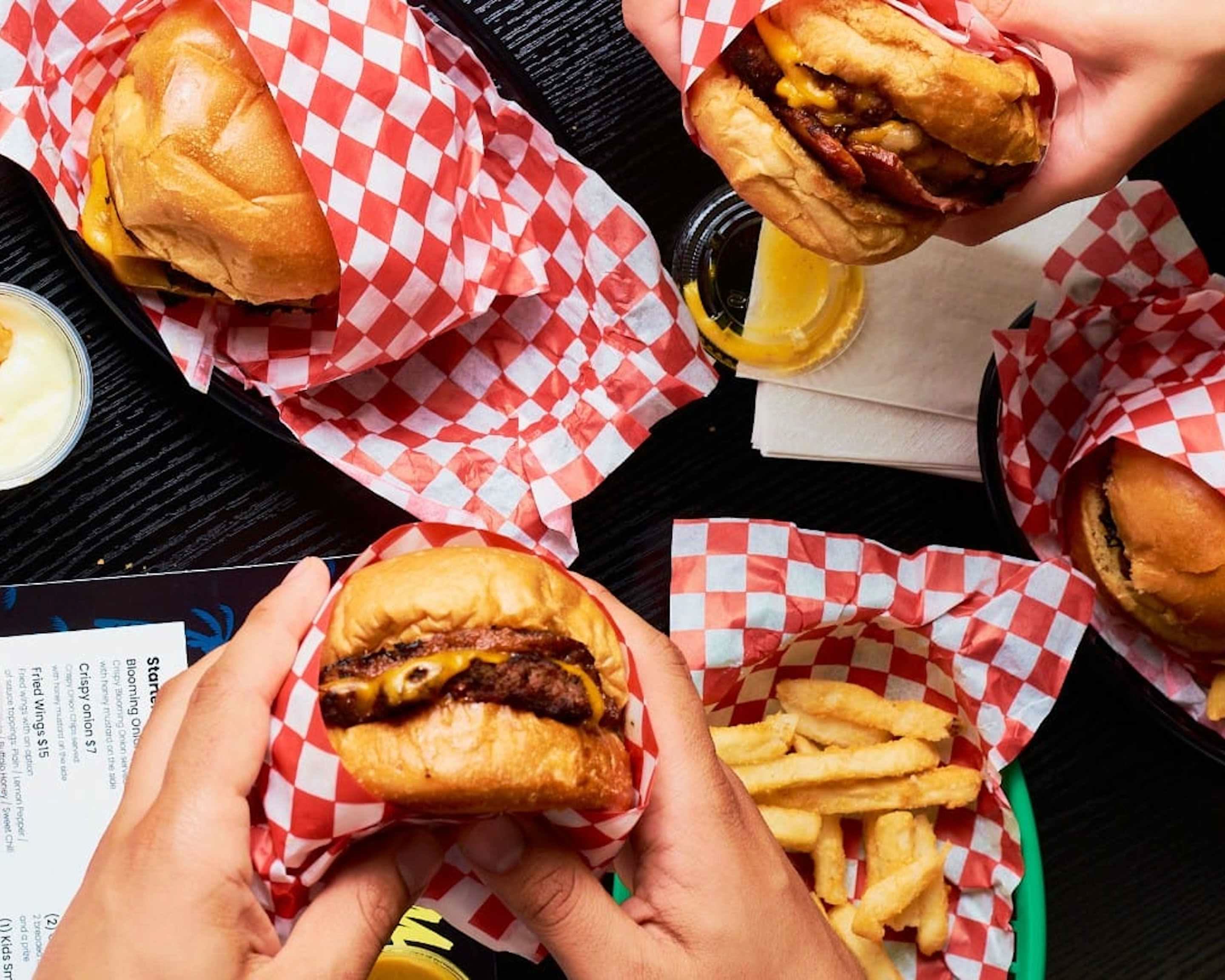 Order Valencia Burger Menu Delivery【Menu & Prices】| San Francisco ...