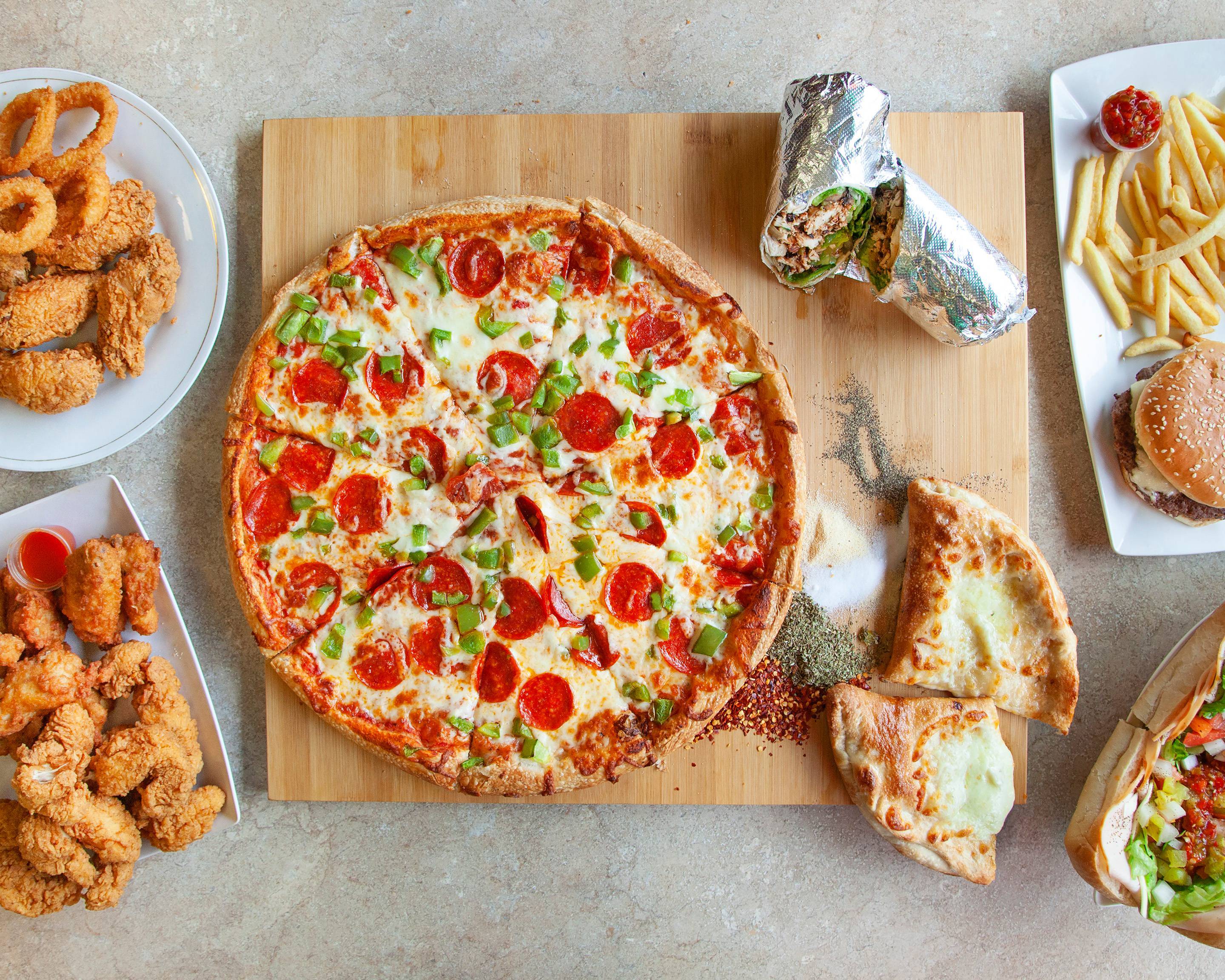 Order Dimitrios Pizza - Menu & Prices - Boston Delivery | Uber Eats