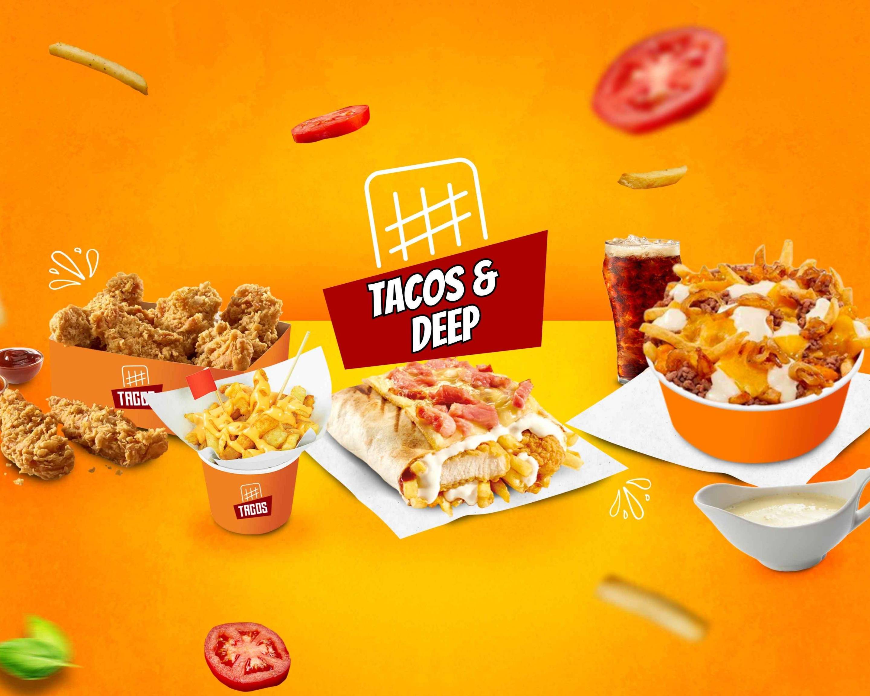 Tacos & Deep 🌯 Menu Delivery Online | Lyon【Menu & Prices】 | Uber Eats