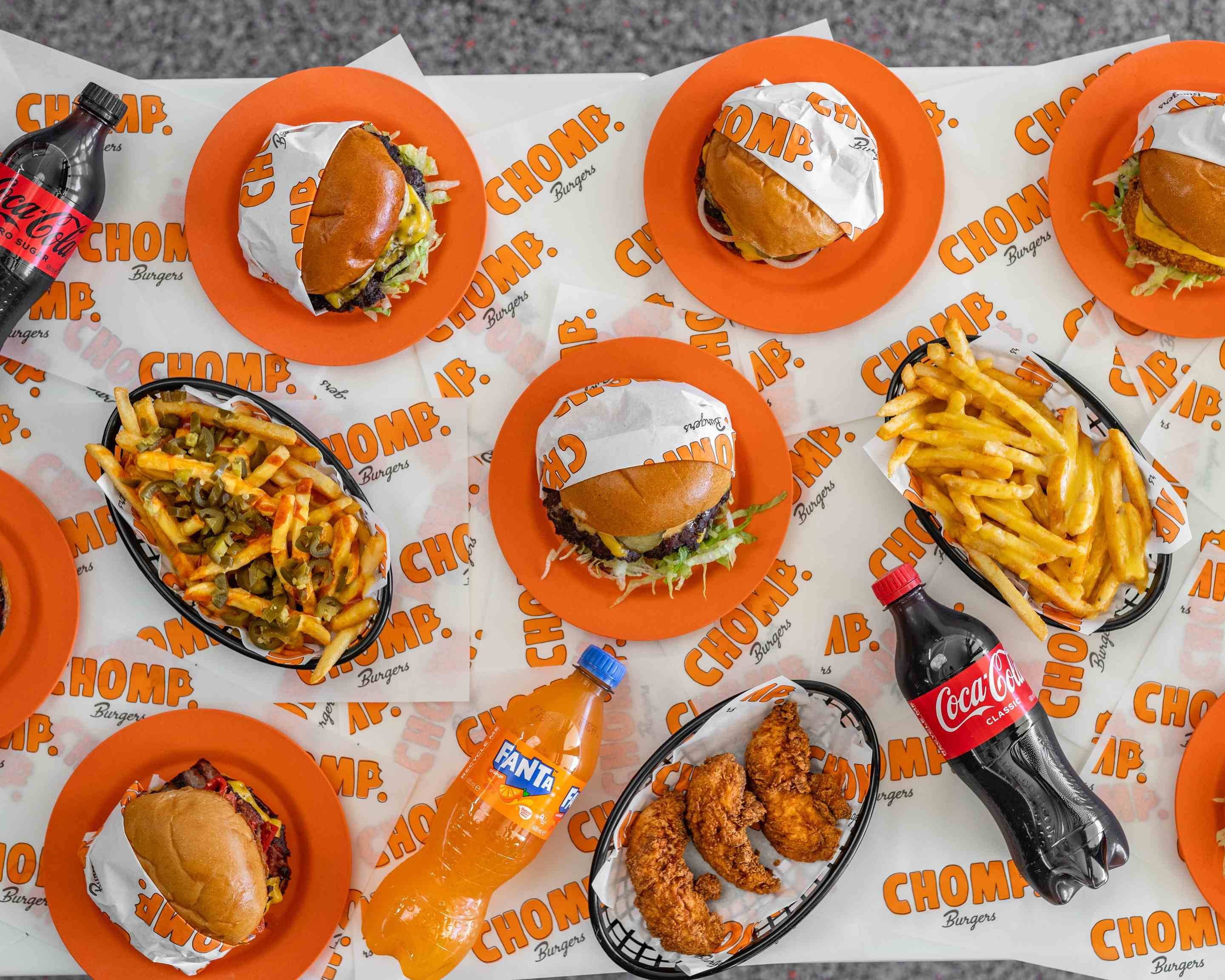 Order Chomp Burgers | Menu & Prices | Sunshine Coast Delivery | Uber Eats