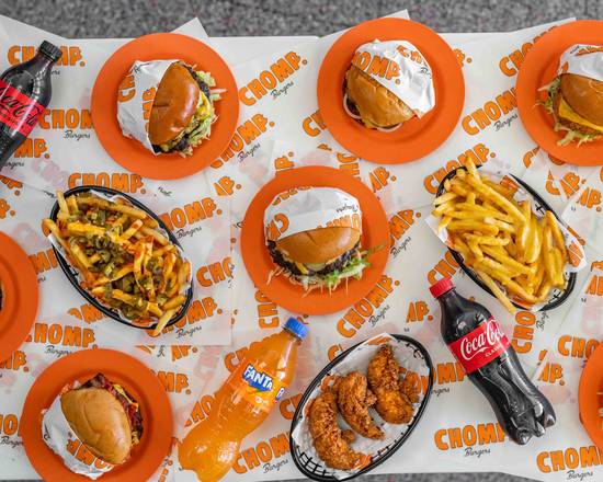 Order Chomp Burgers | Menu & Prices | Sunshine Coast Delivery | Uber Eats