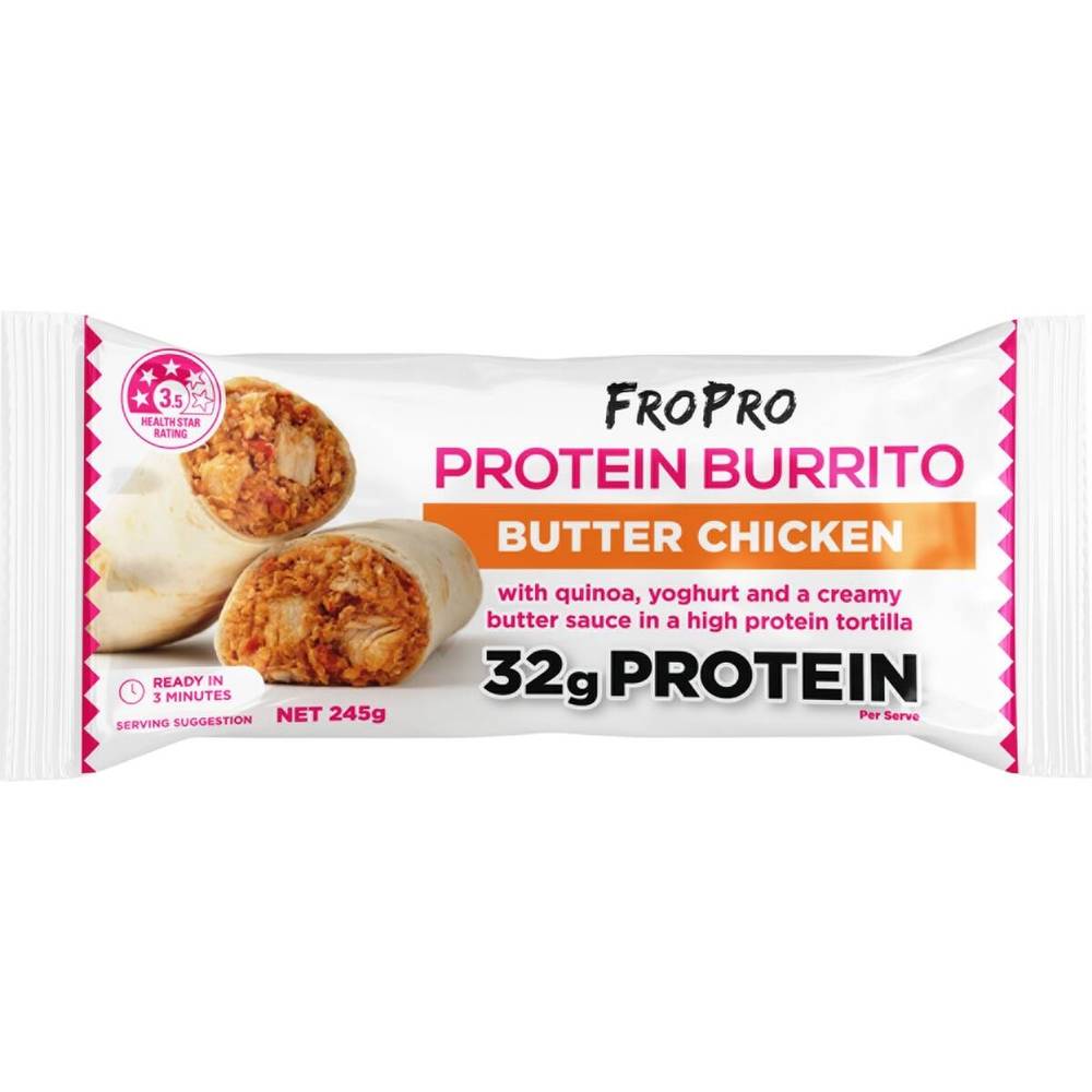 FroPro Protein Burrito Butter Chicken Tortilla Delivery Near Me | Order ...