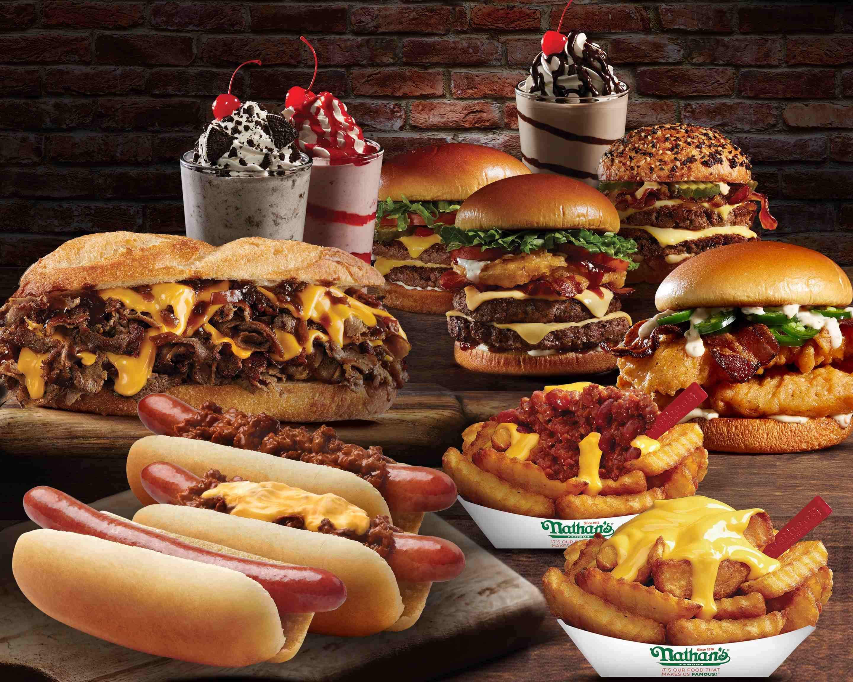 Order Nathan's Famous (Edgewater) Menu Delivery【Menu & Prices】| Miami ...