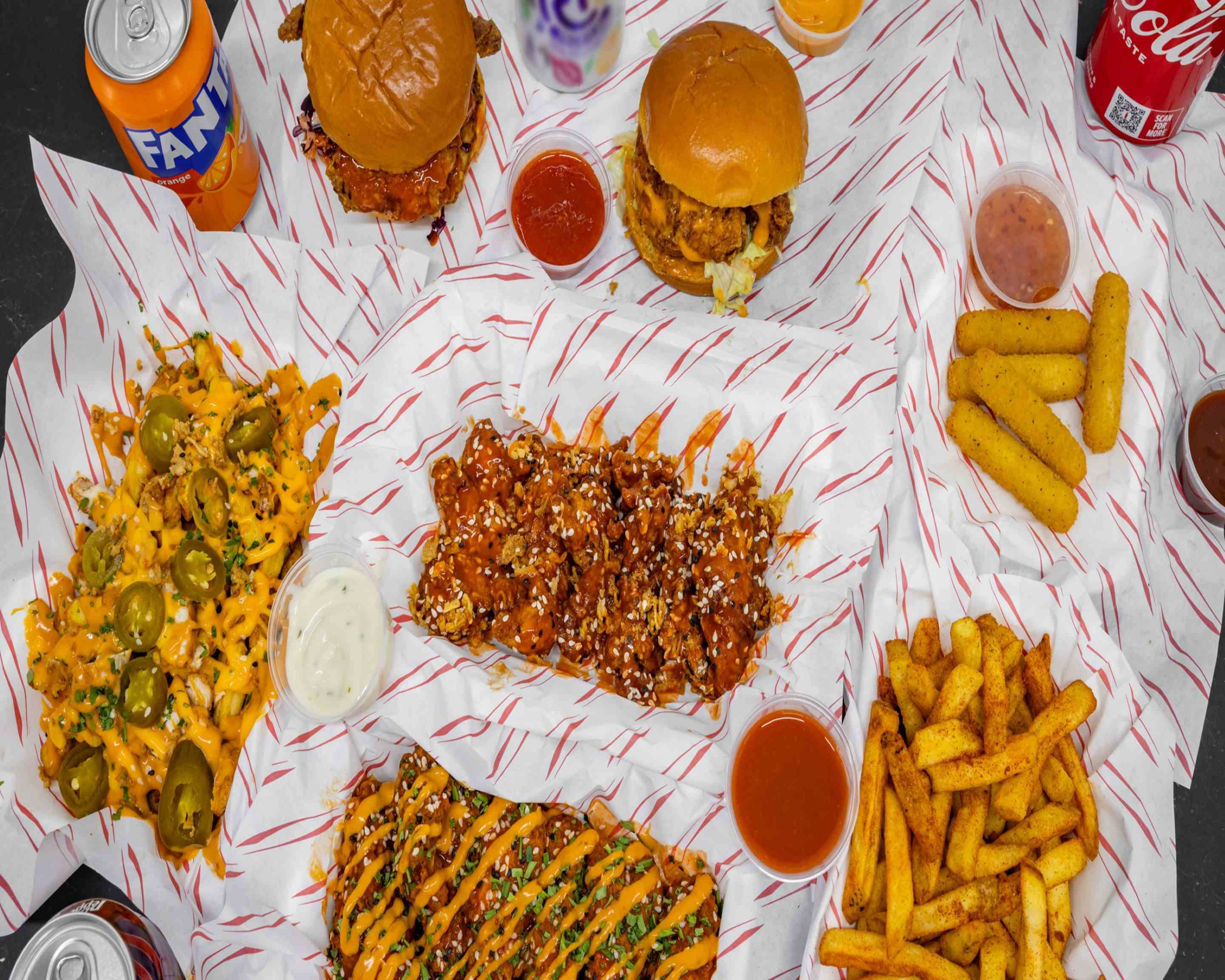 The Hangry Shack Menu & Prices - Lyne Delivery - Order with Uber Eats