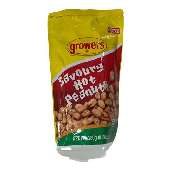 Growers Savory Hot Peanuts | Delivery Near You | Uber Eats