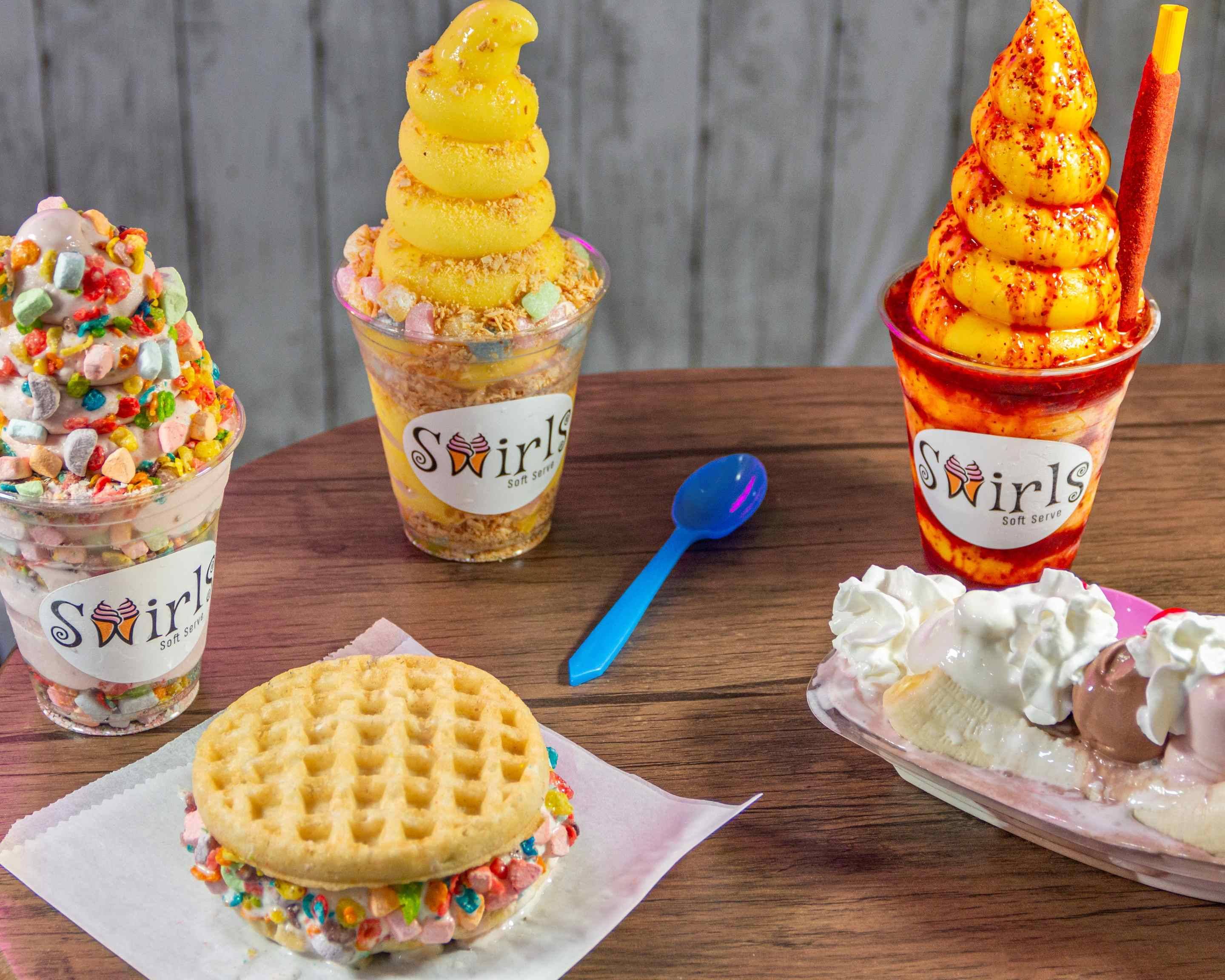 Order Swirls Soft Serve Menu Delivery in Upland | Menu & Prices | Uber Eats