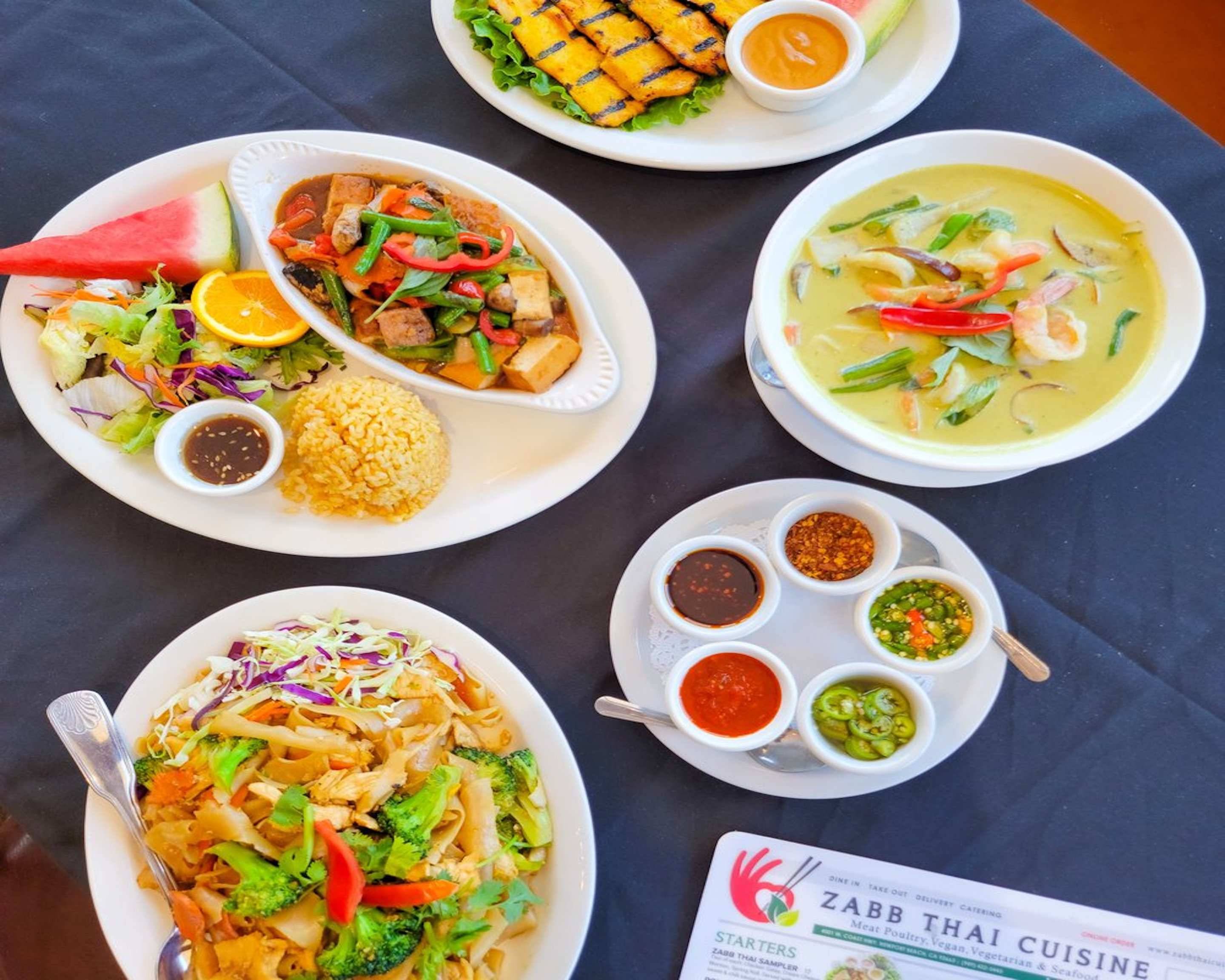 Zabb Thai Cuisine Menu Newport Beach • Order Zabb Thai Cuisine Delivery ...