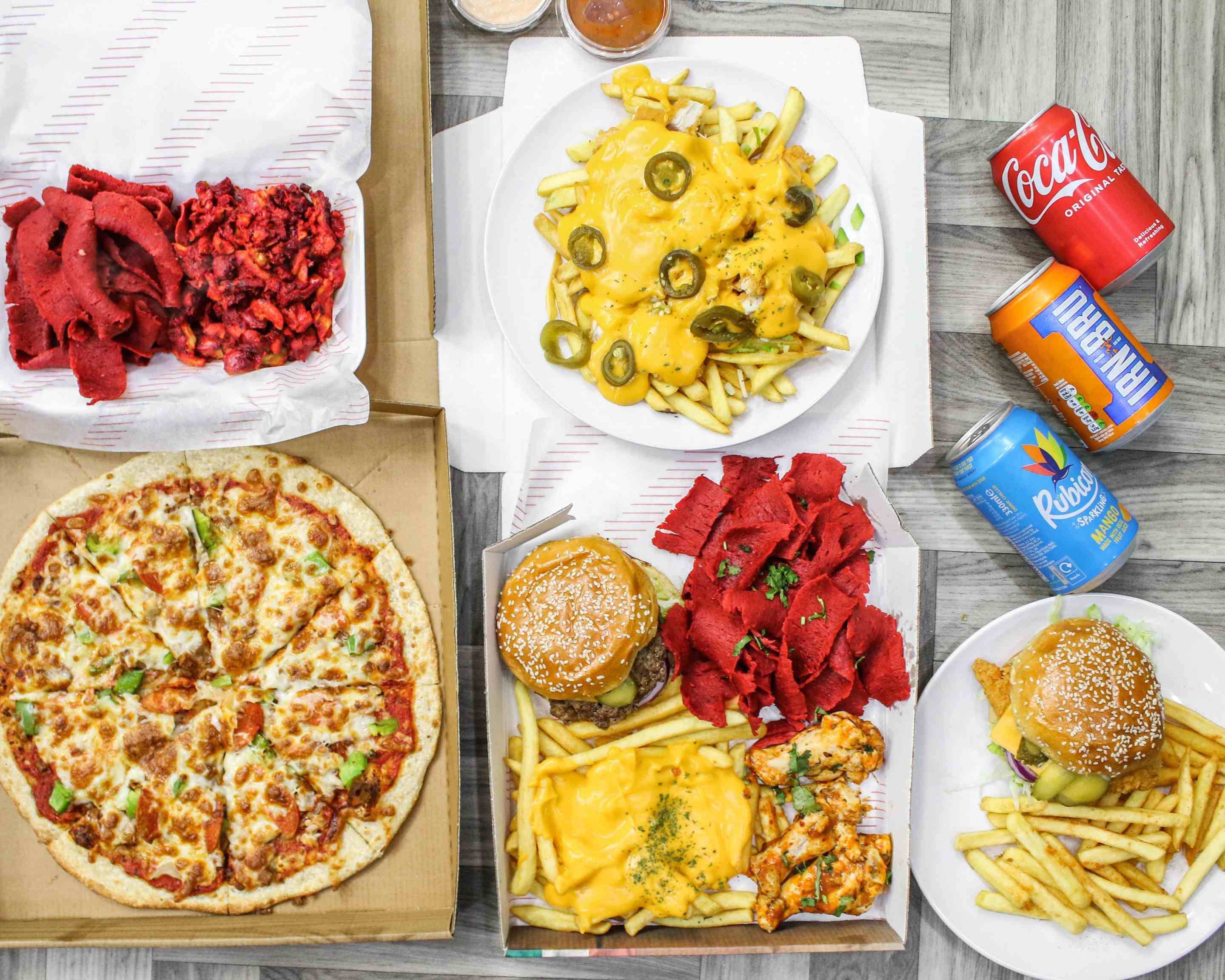 CHUNKS KEBABS AND PIZZA Menu - Takeaway in Manchester | Delivery menu ...