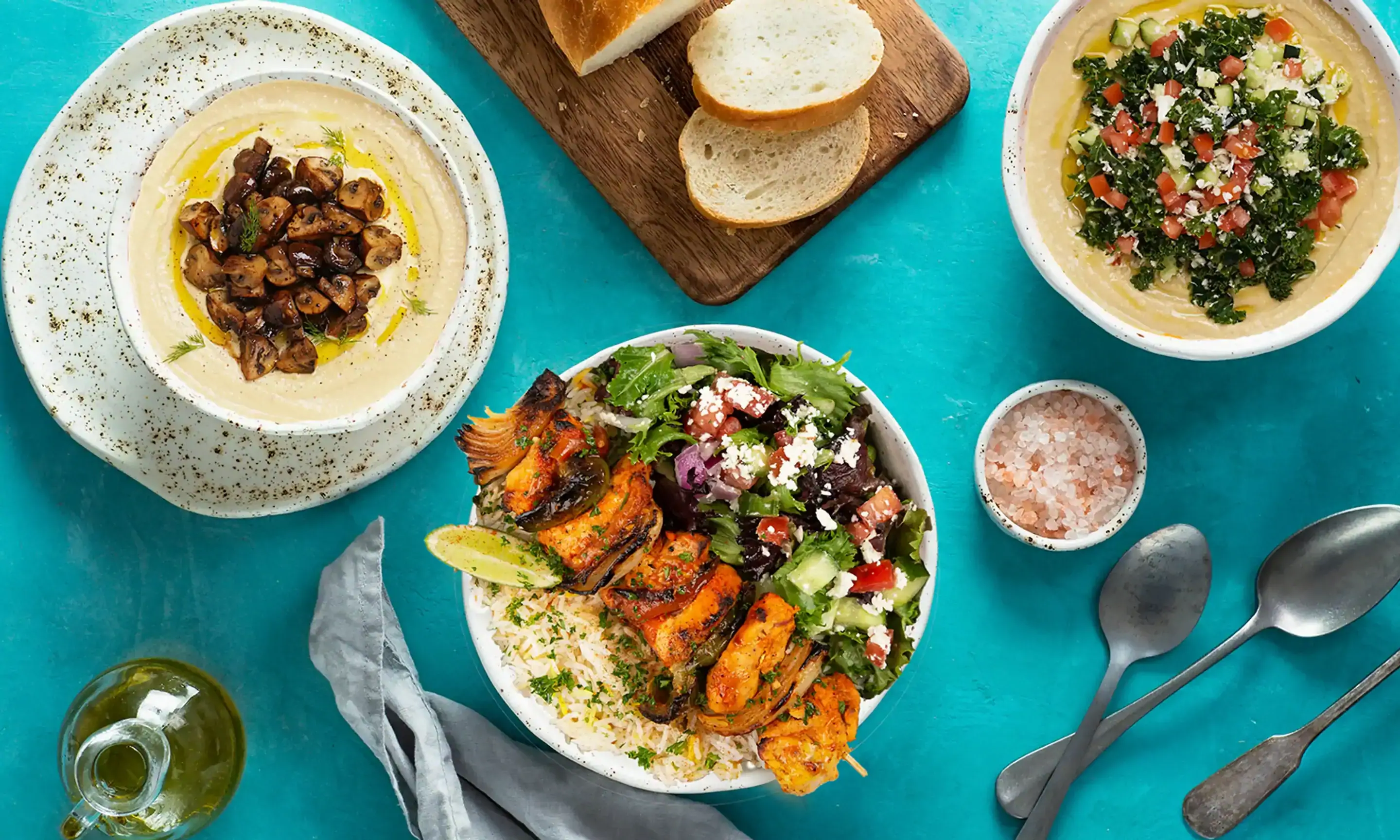 Order Pangea Banquet (Mediterranean Food) (601 N Interstate Hwy 35 ...