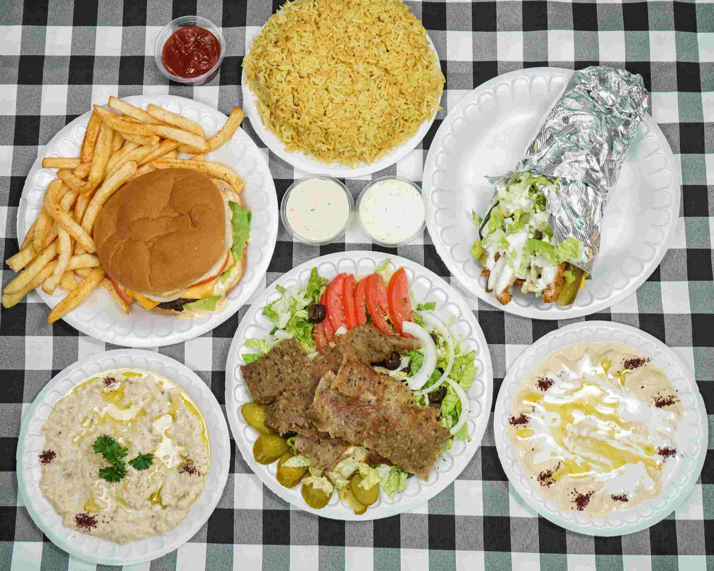 Order Gyros Box Mediterranean Fast-Food Truck Halal Menu Delivery【Menu ...