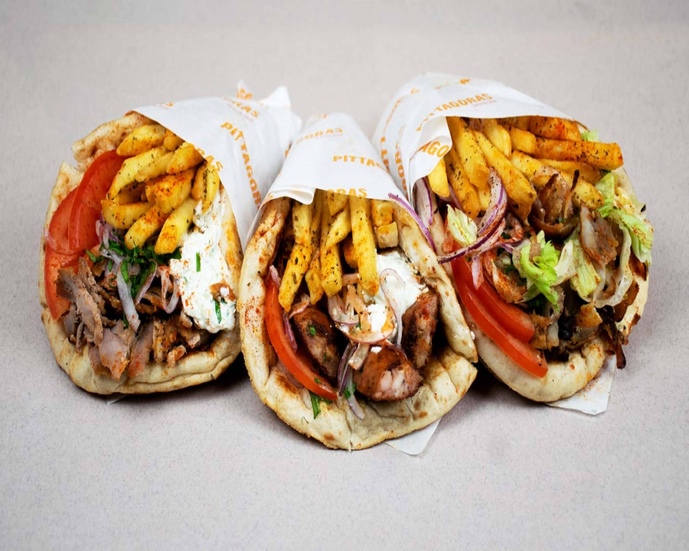 Pittagoras Greek Gyros & Souvlaki Menu - Takeaway in London | Delivery ...
