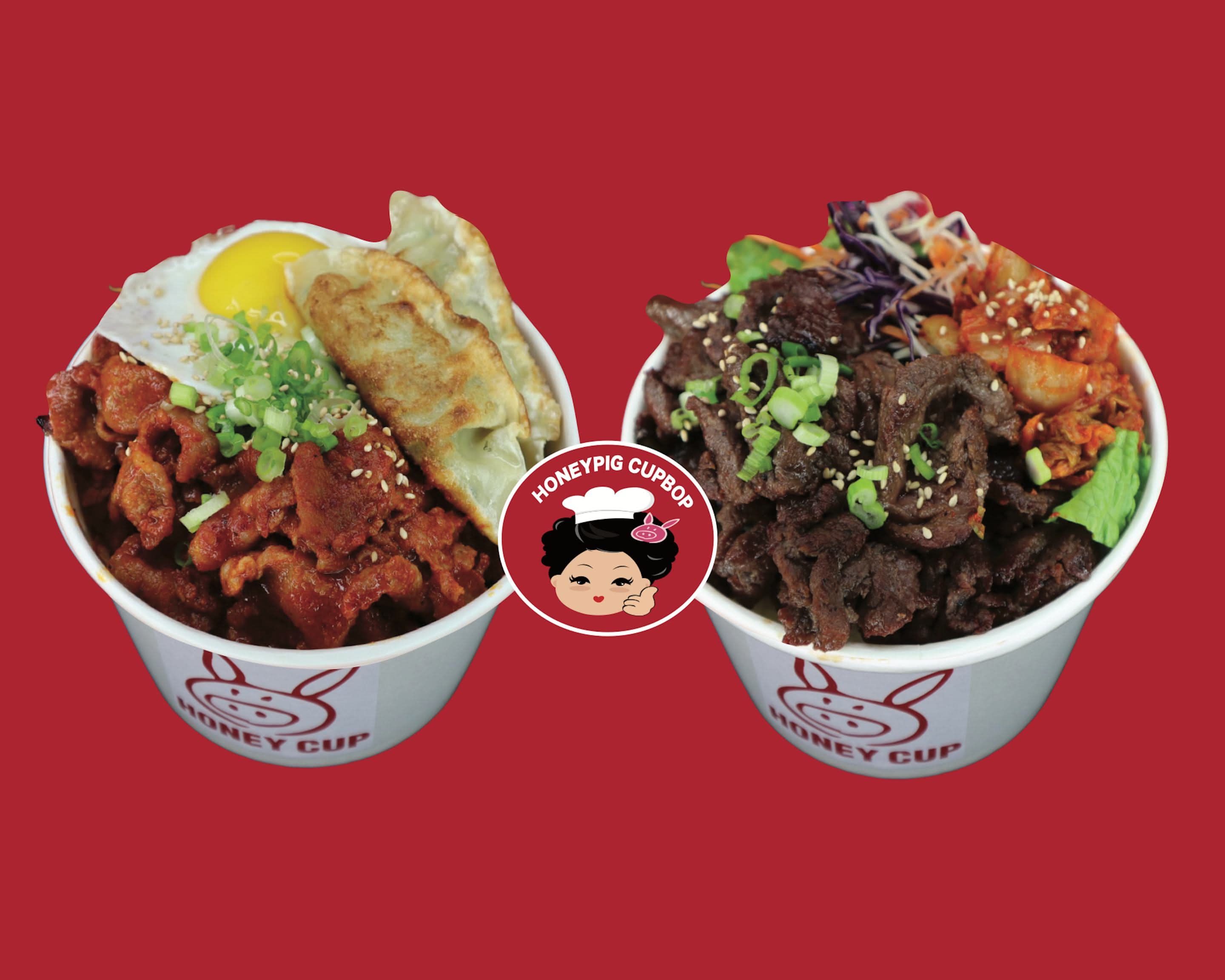 Order Honey Pig Cupbop Menu Delivery【Menu & Prices】| Falls Church ...