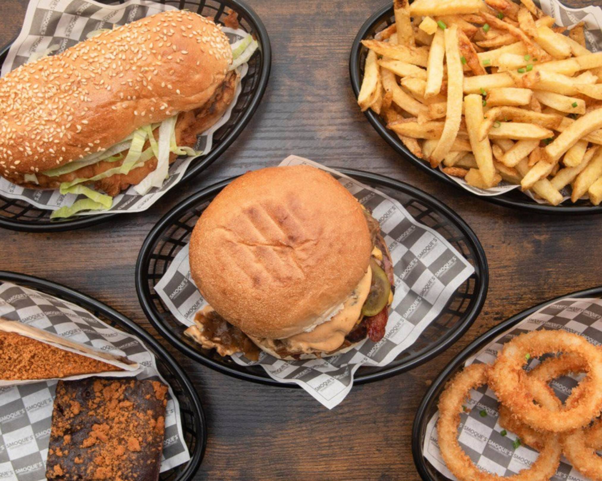 SmoQue Burger - Brighton Menu & Prices - Brighton and Hove Delivery ...