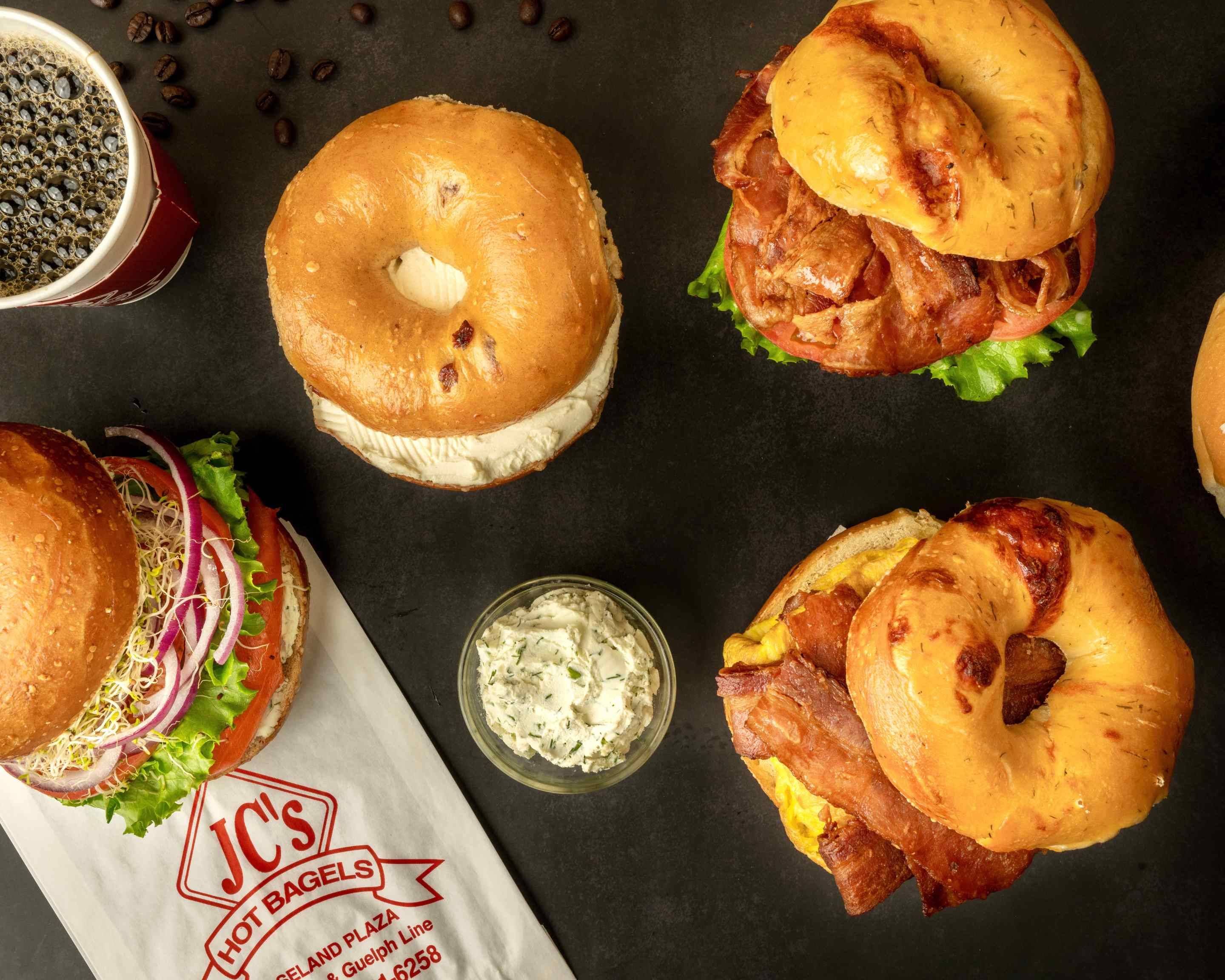 Order JC's Hot Bagels - Menu & Prices - Burlington Delivery | Uber Eats