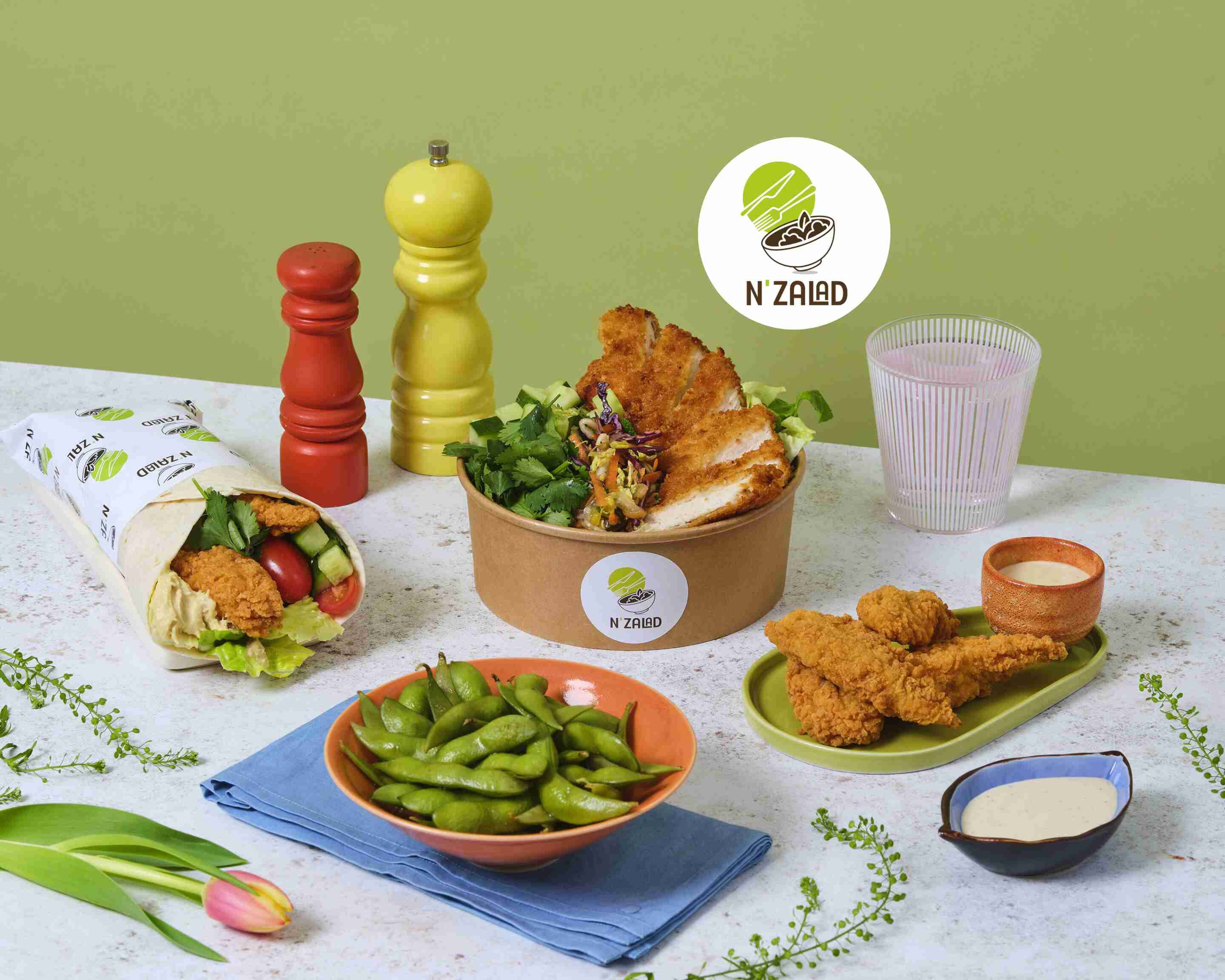 N'Zalad - Crispy Healthy Salad - Orpington Menu - Takeaway in London | Delivery menu & prices ...