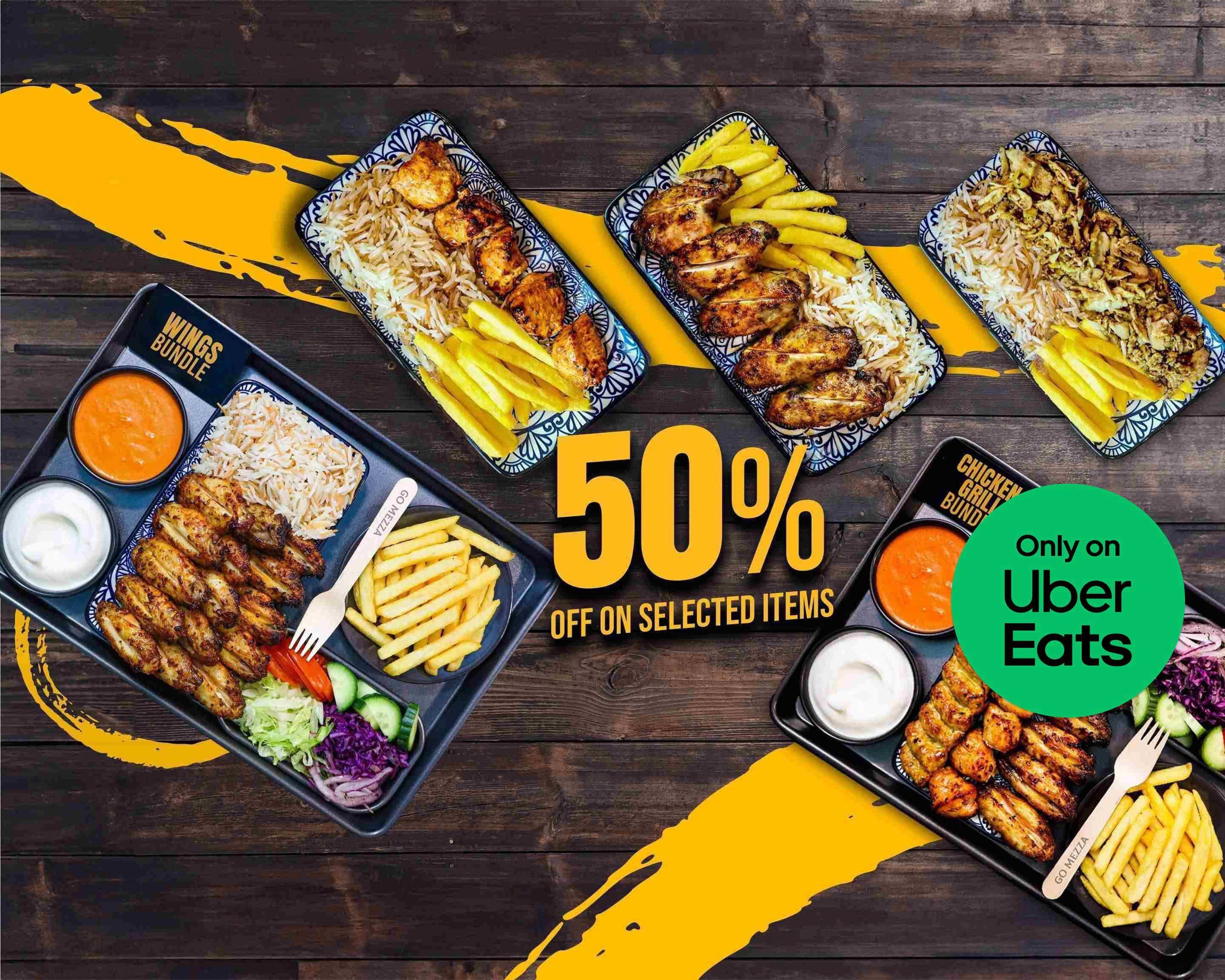 Go Mezza (South Bermondsey) Menu Deals & Prices - London Delivery ...