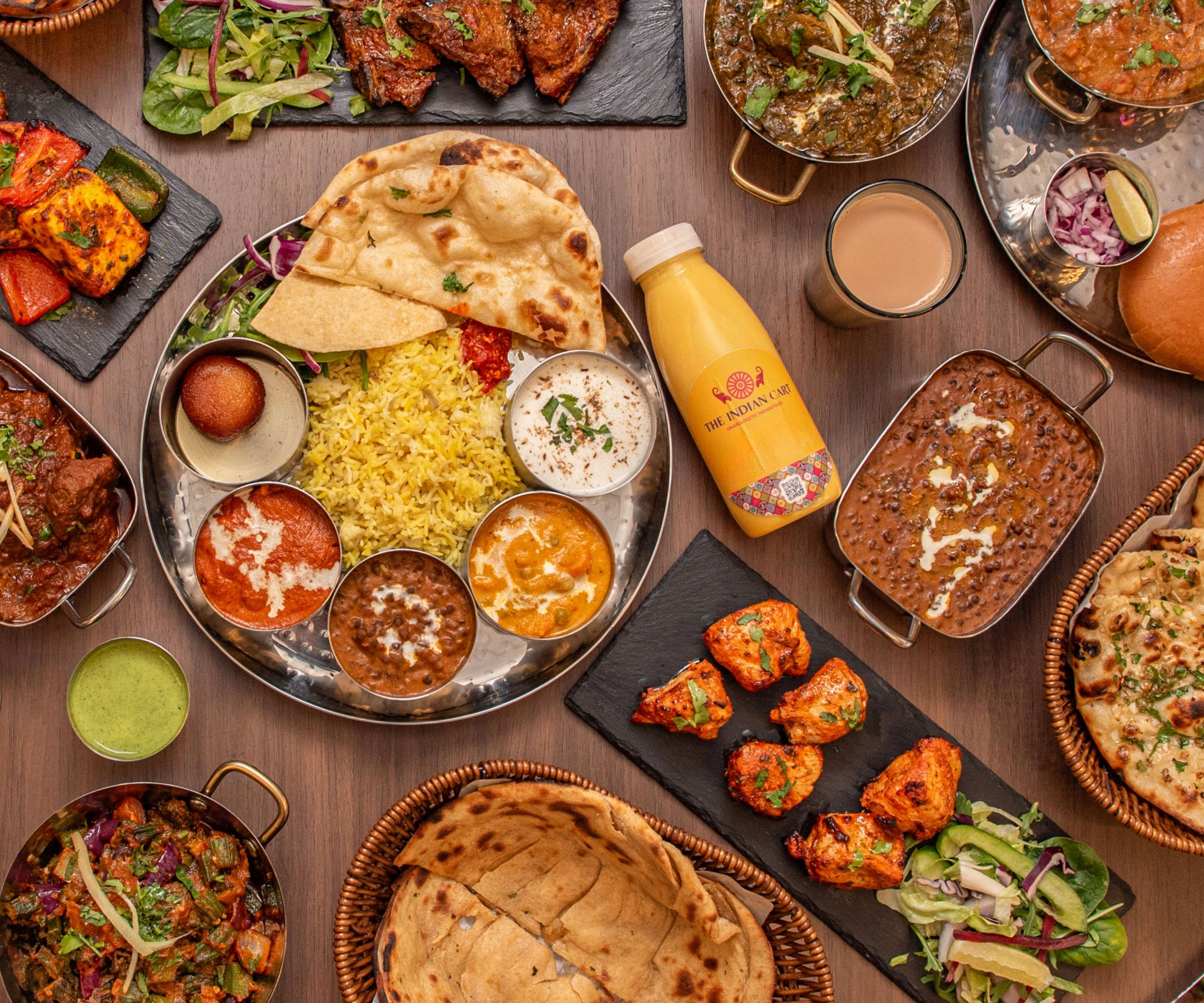 The Indian Cart Menu & Prices - Slough Delivery - Order with Uber Eats