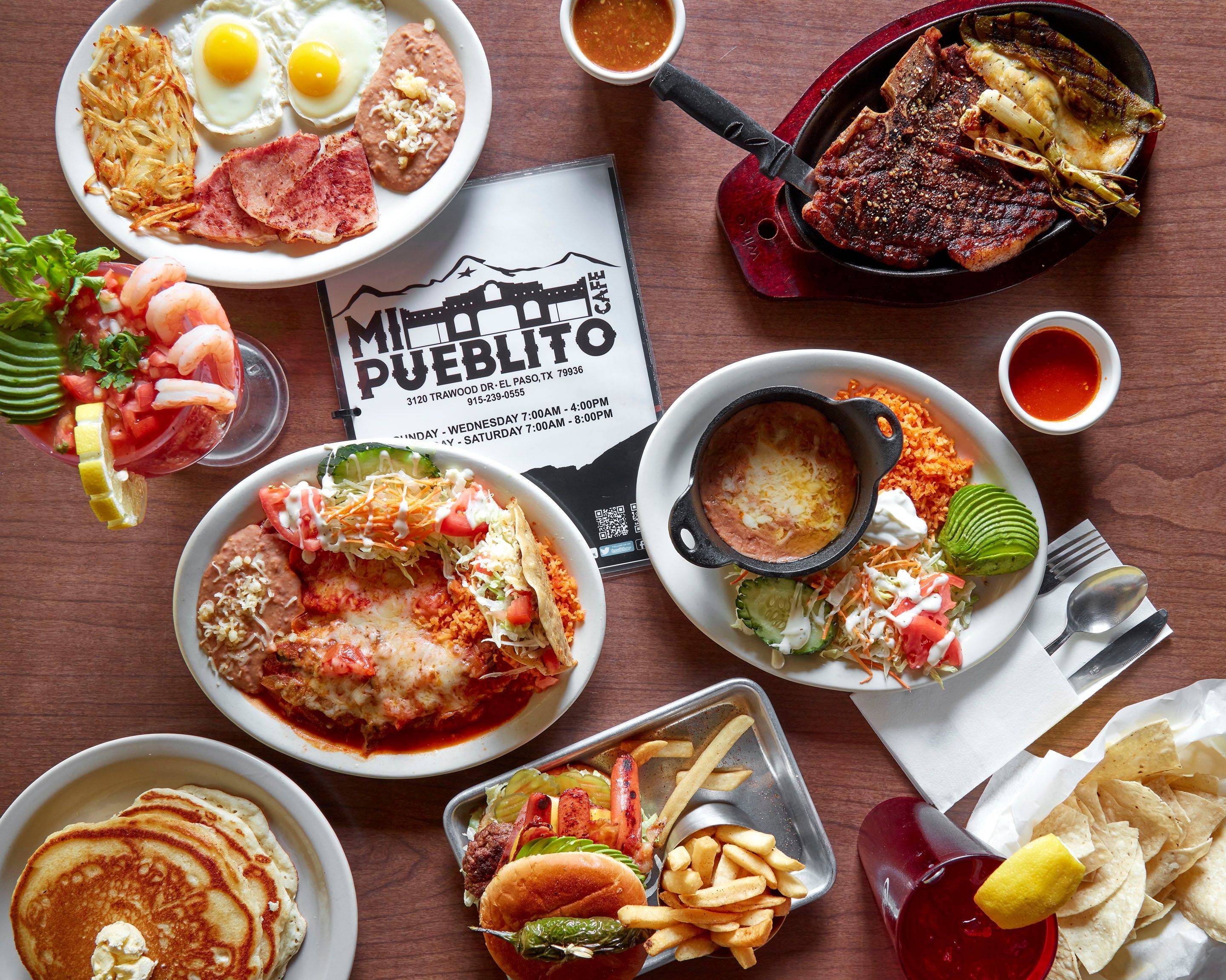 Mi Pueblito Cafe Menu El Paso • Order Mi Pueblito Cafe Delivery Online ...